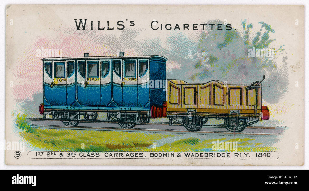 First and second class carriages hi-res stock photography and images ...