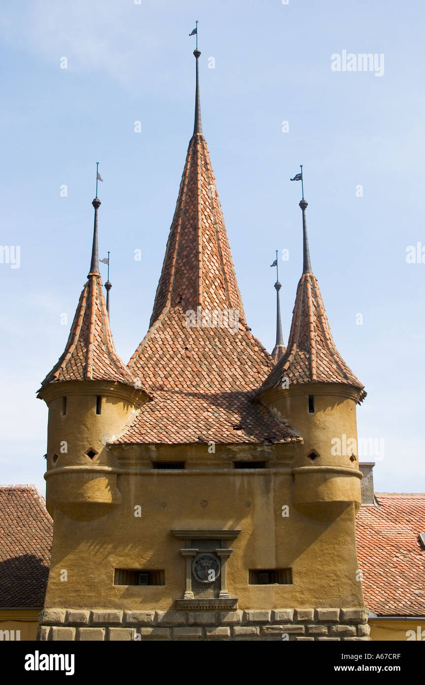 The Ecaterina's Gate also called the Upper Gate erected in 1559 Brasov ...