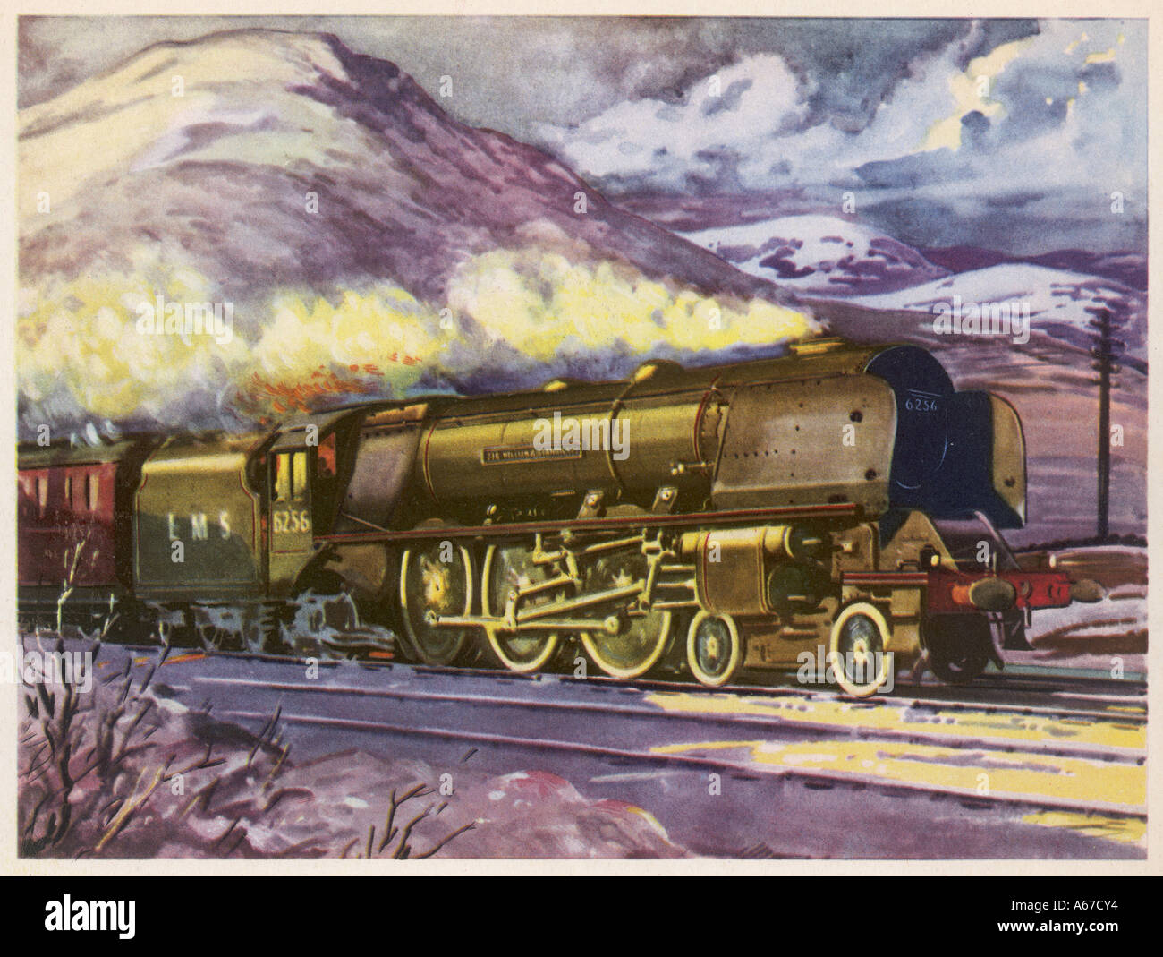Lms locomotives hi-res stock photography and images - Alamy
