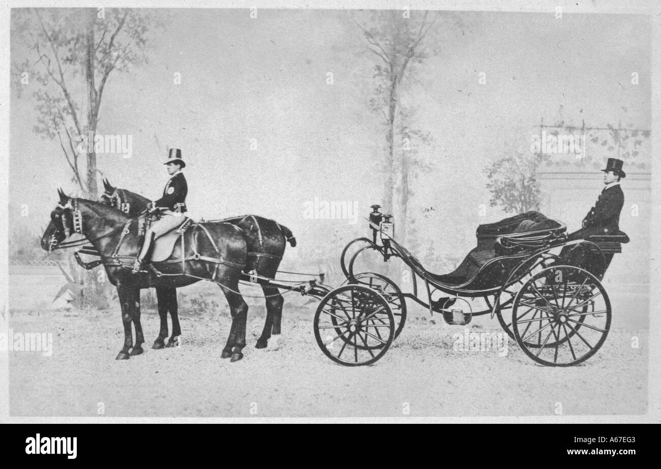 Victoria Carriage Stock Photo - Alamy