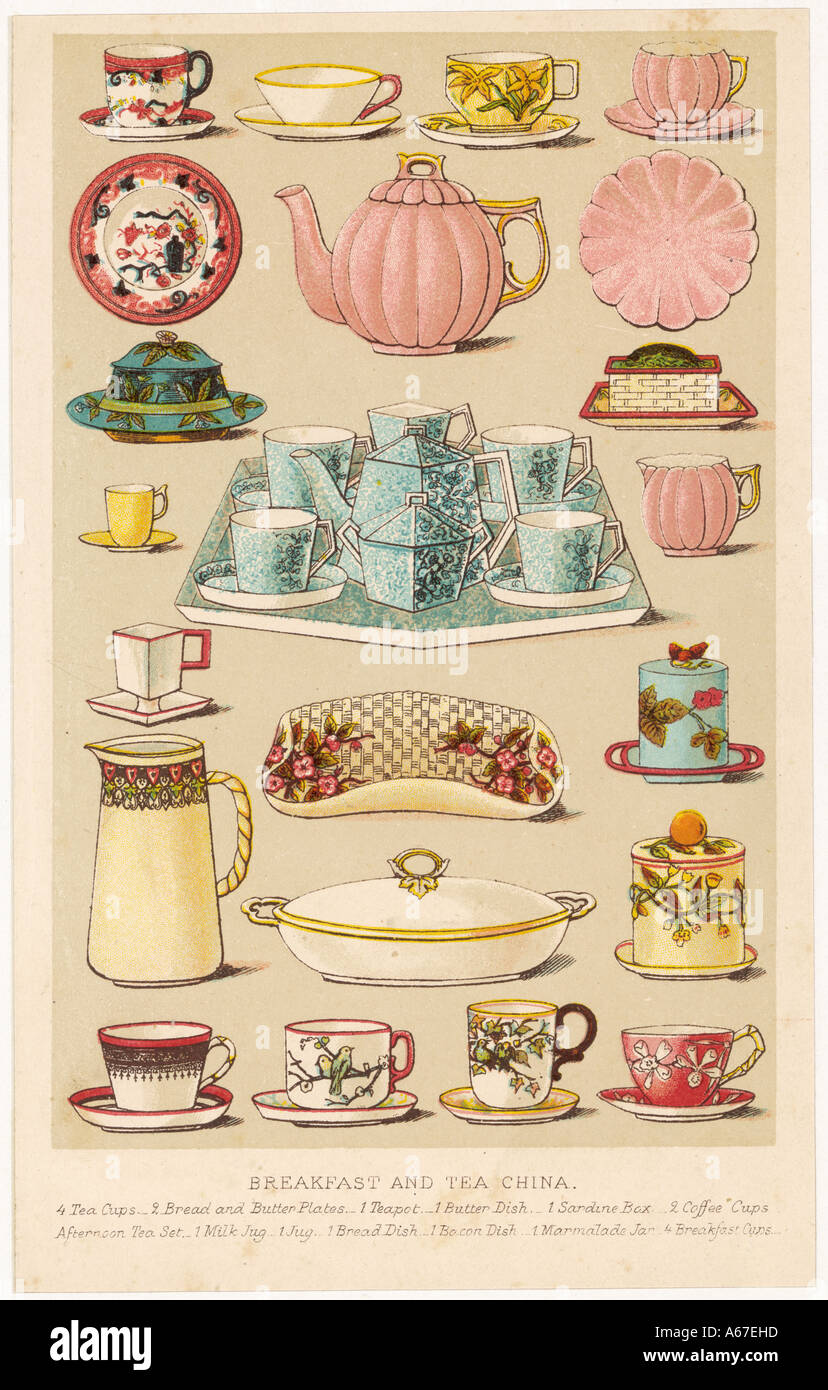 Breakfast Tea China Stock Photo - Alamy