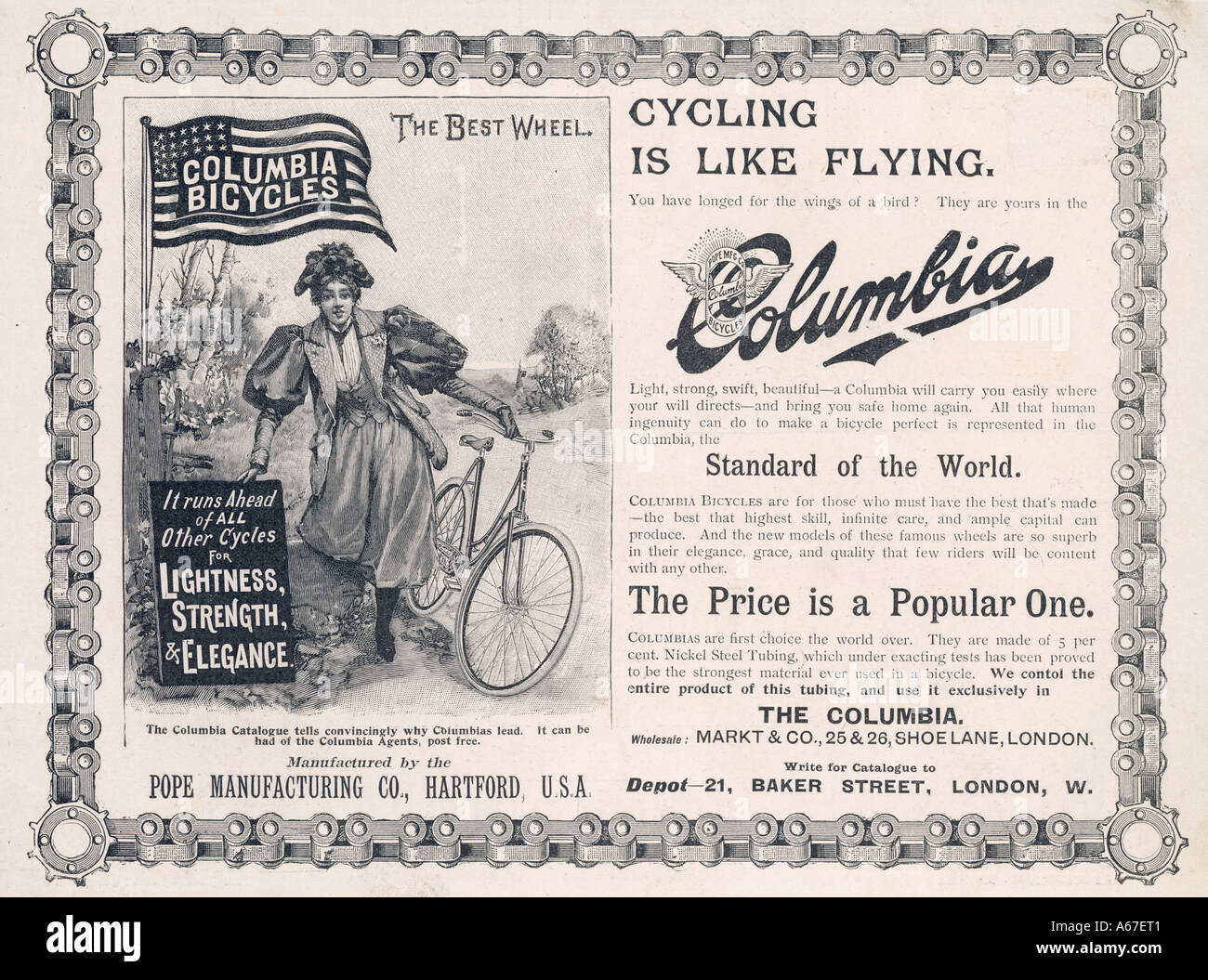 American advertisement hi-res stock photography and images - Alamy