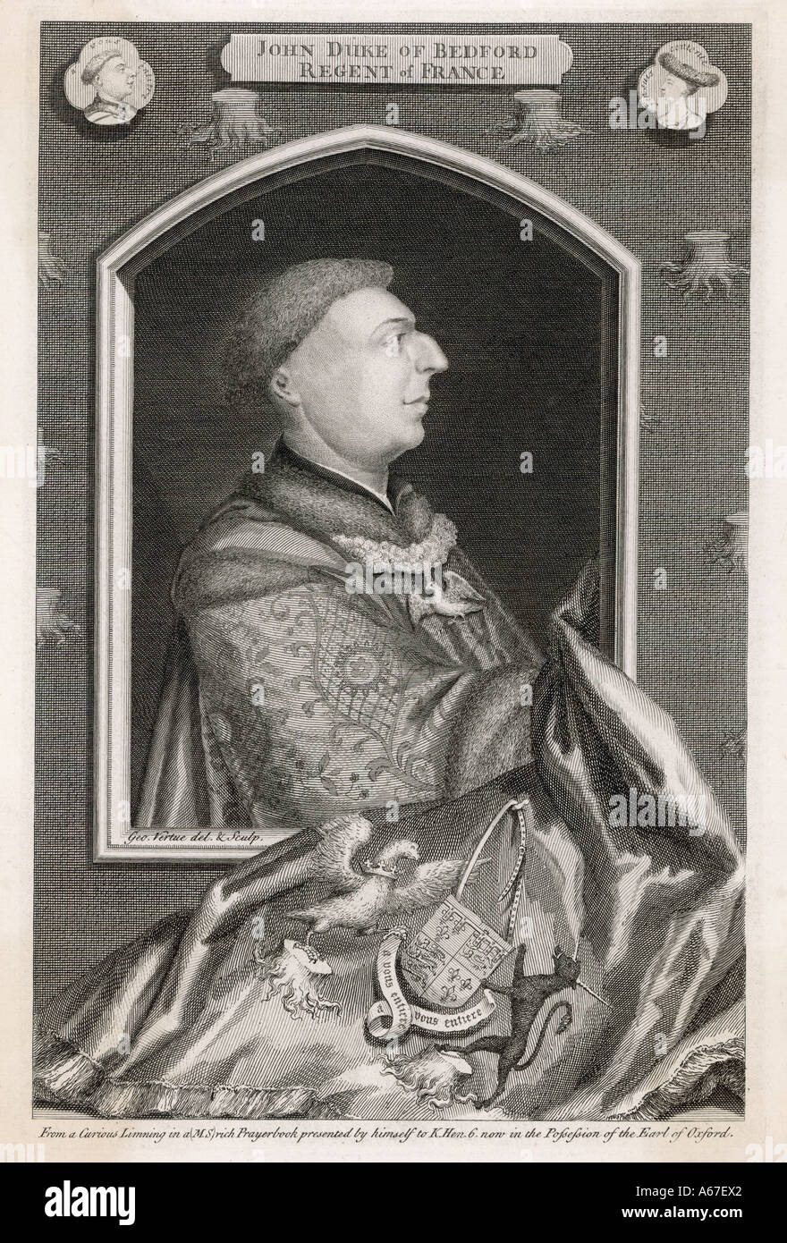 John Of Lancaster Duke Stock Photo - Alamy