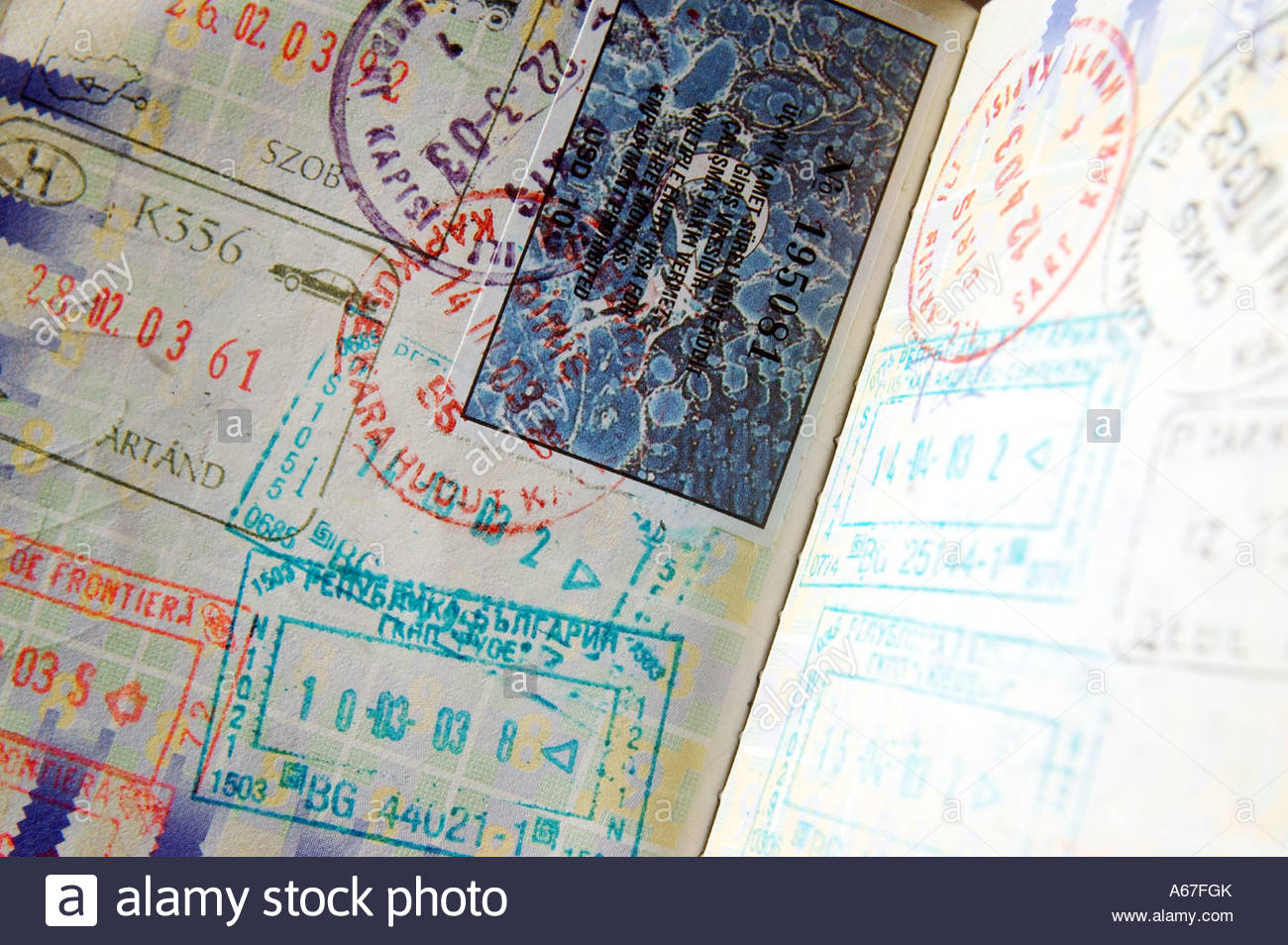 Entry Stamps Stock Photos & Entry Stamps Stock Images - Alamy