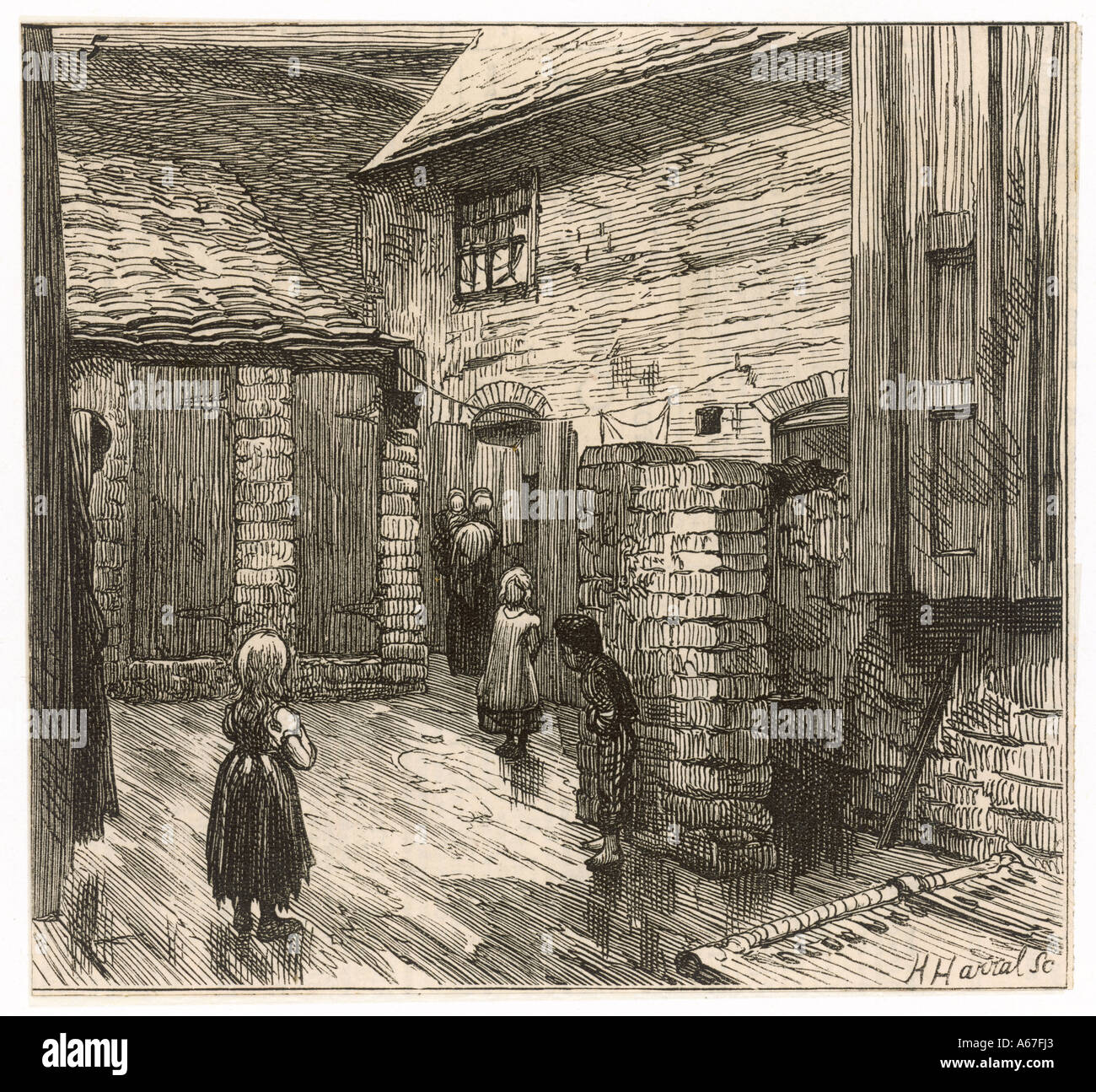 Victorian slum hi-res stock photography and images - Alamy