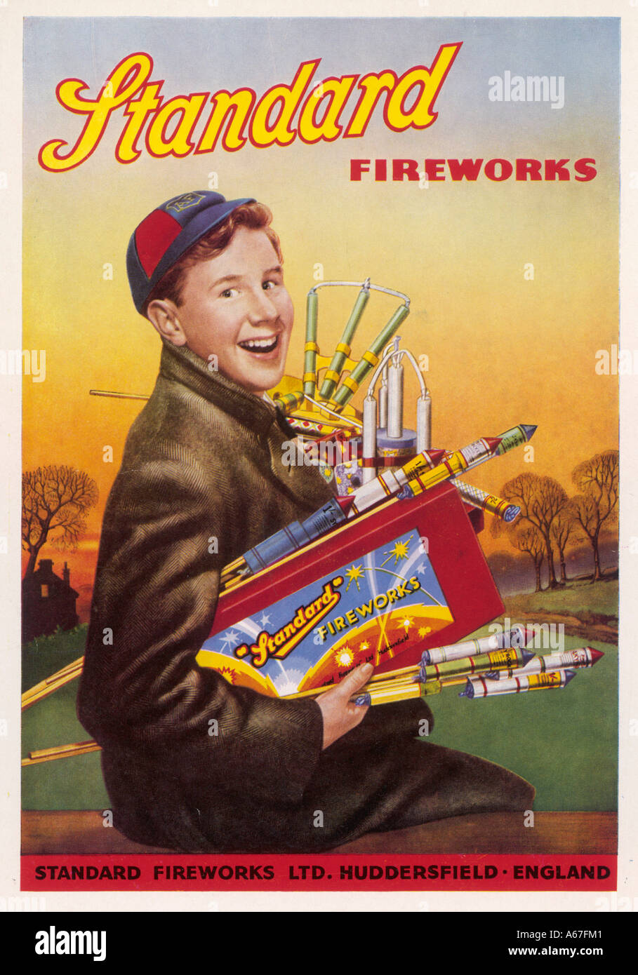 Boy fireworks hi-res stock photography and images - Alamy