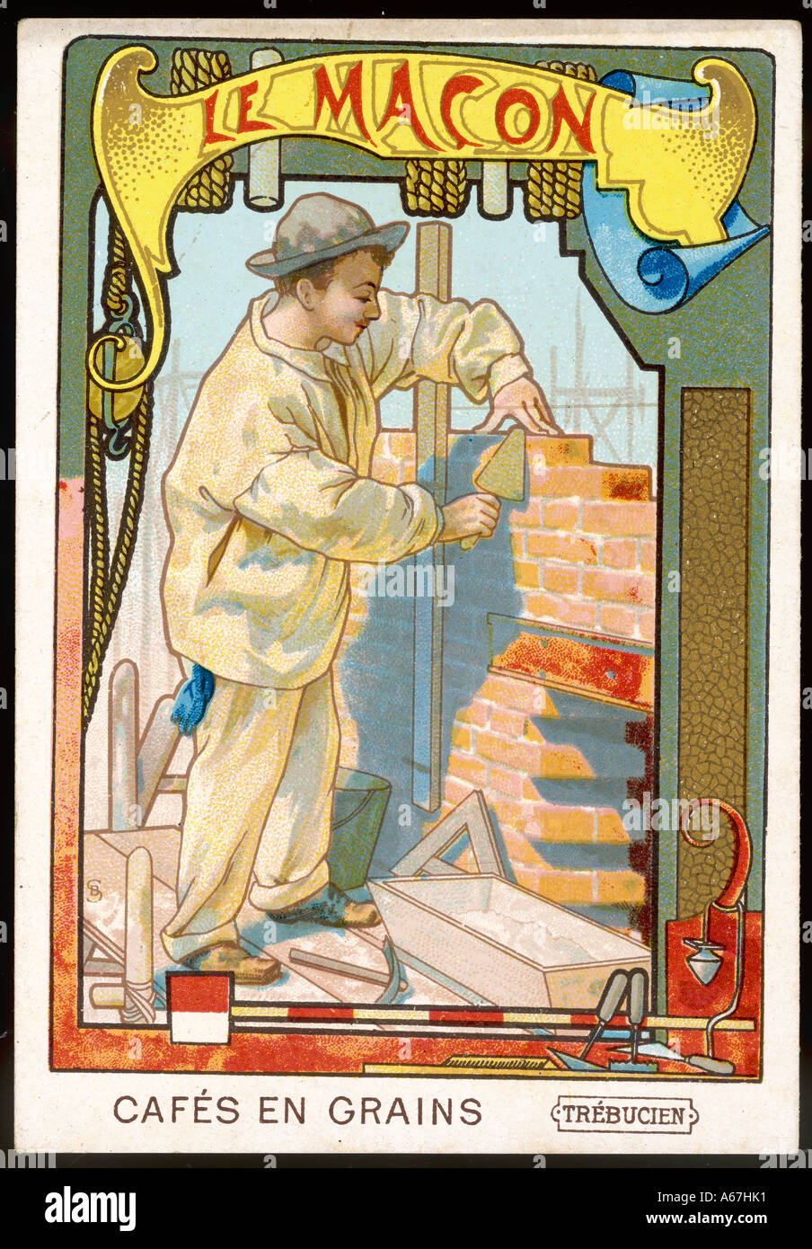 Bricklayer history hi-res stock photography and images - Alamy