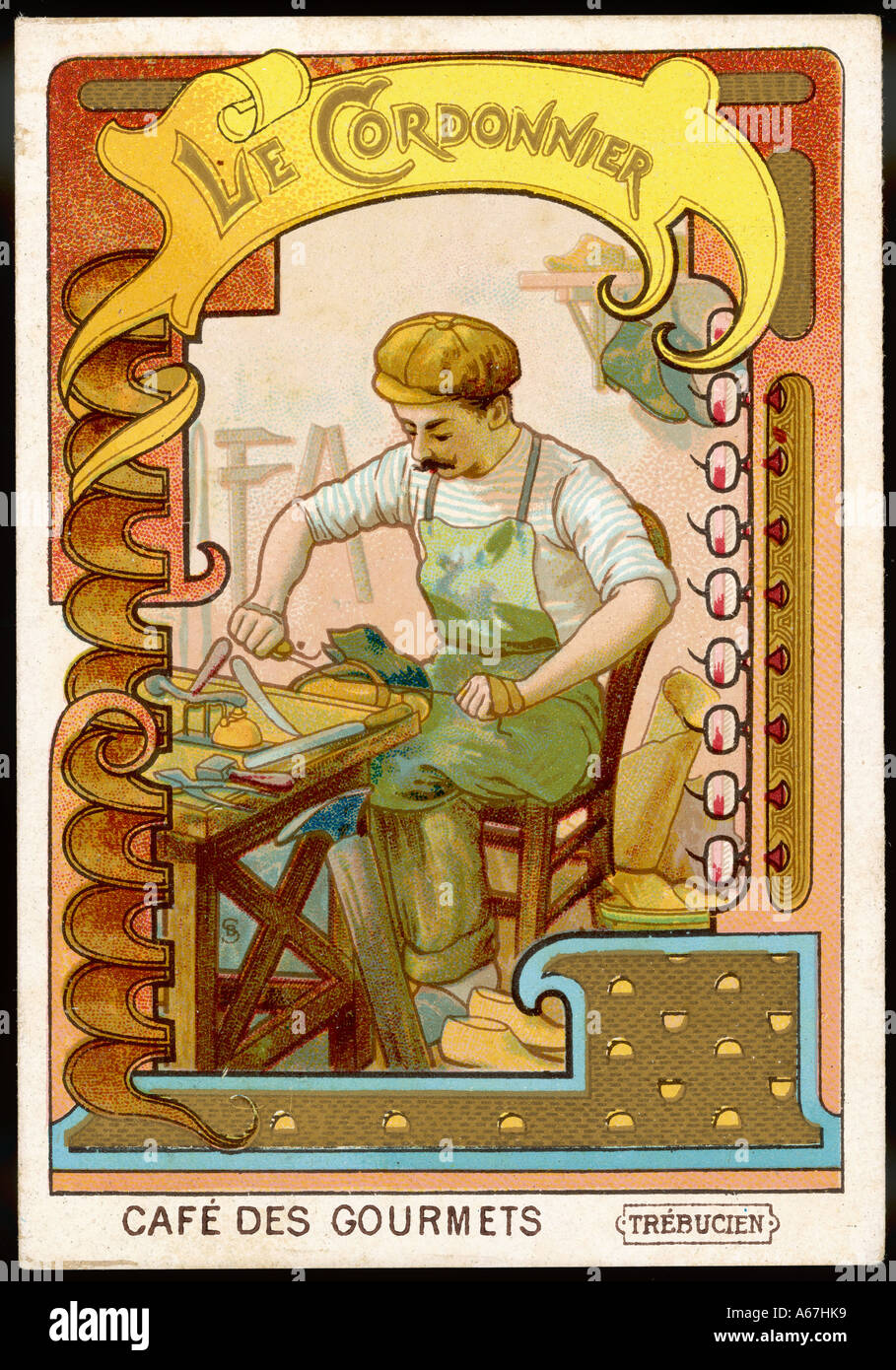 Historical shoemaker hi-res stock photography and images - Alamy