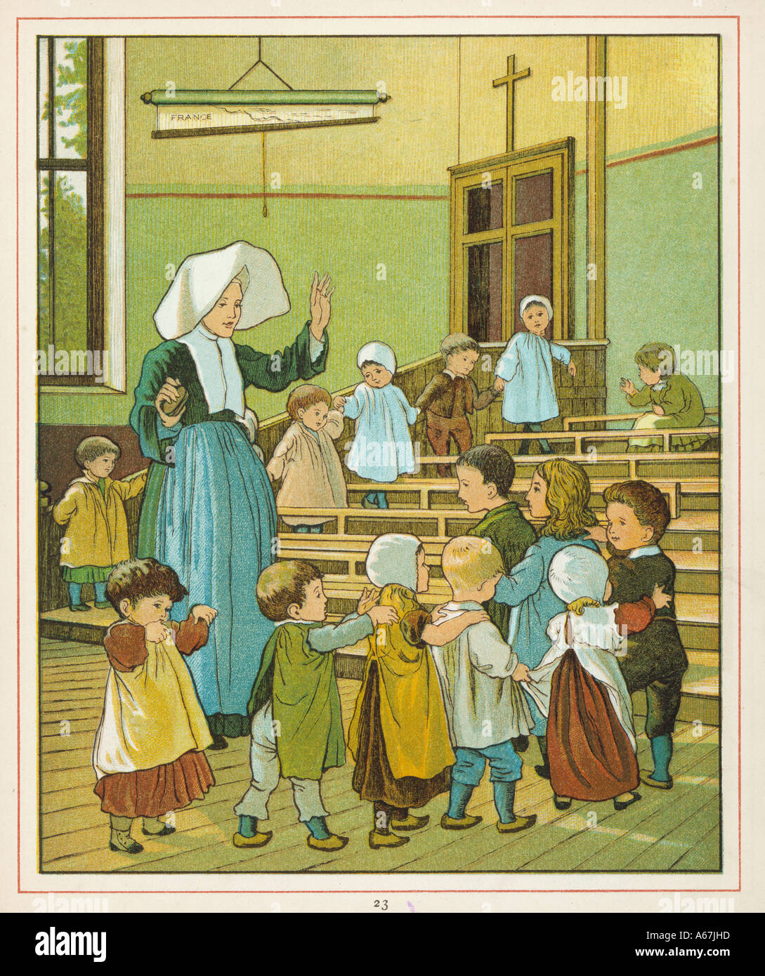 France history school class hi-res stock photography and images - Alamy