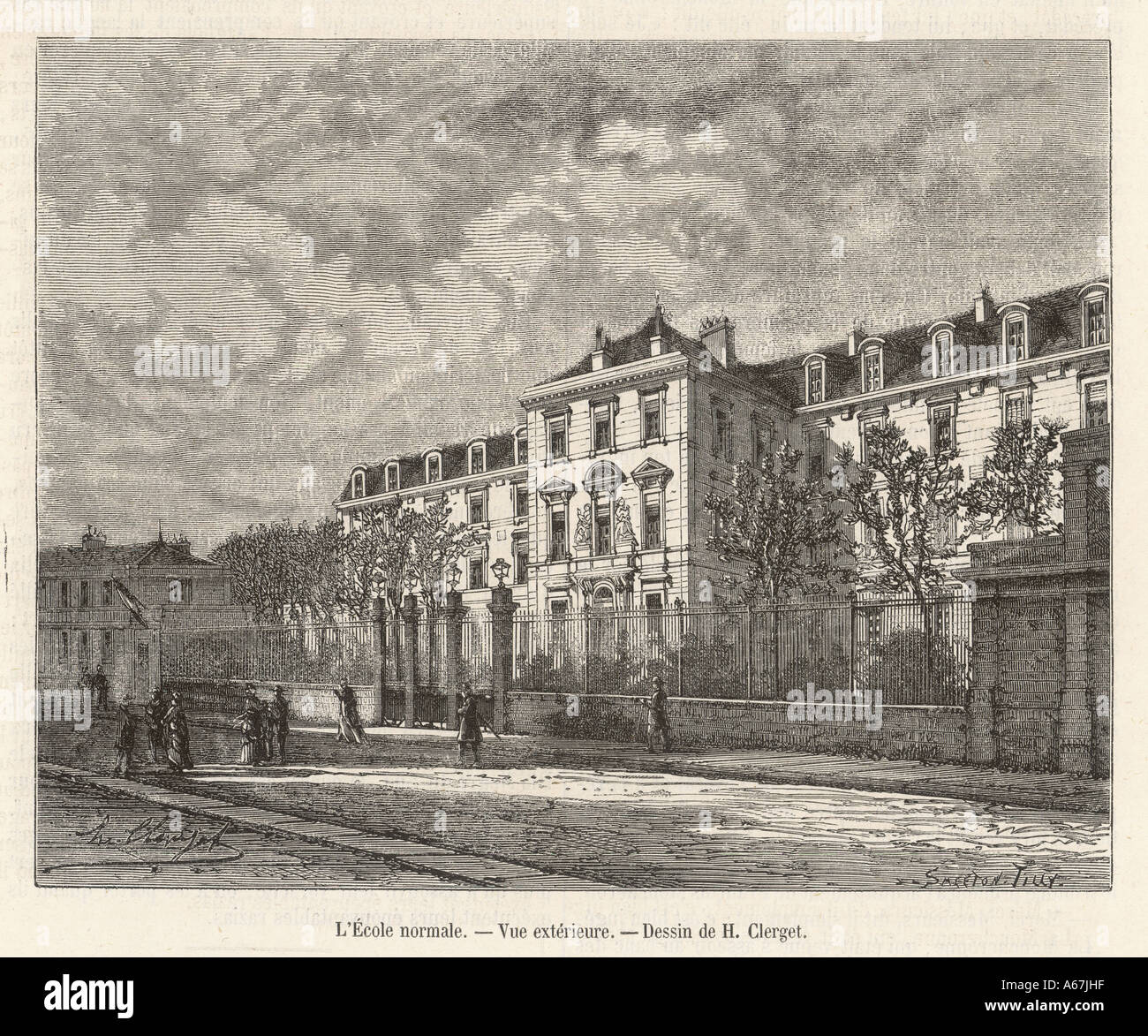 Ecole normale superieure university hi-res stock photography and images ...