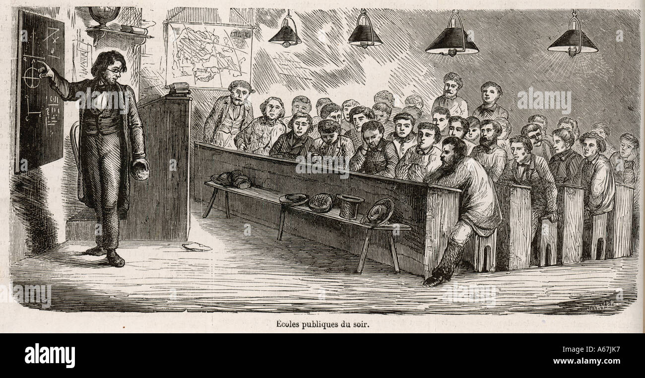 French working class hi-res stock photography and images - Alamy