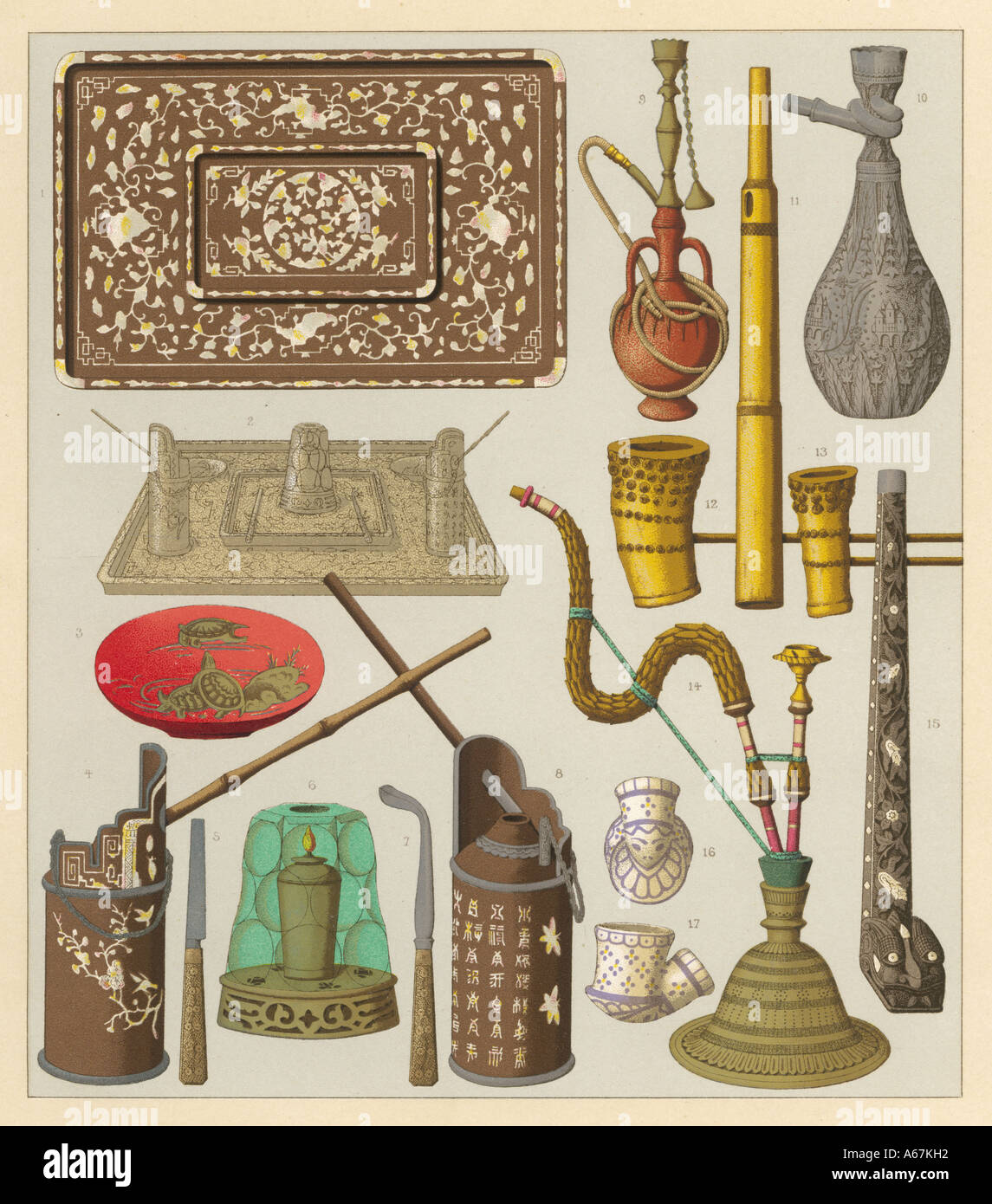 Pipes From India Persia Stock Photo - Alamy