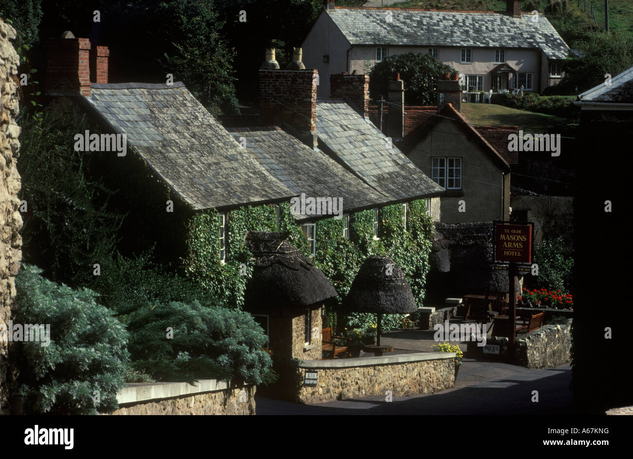 Branscombe Devon Inn High Resolution Stock Photography and Images - Alamy