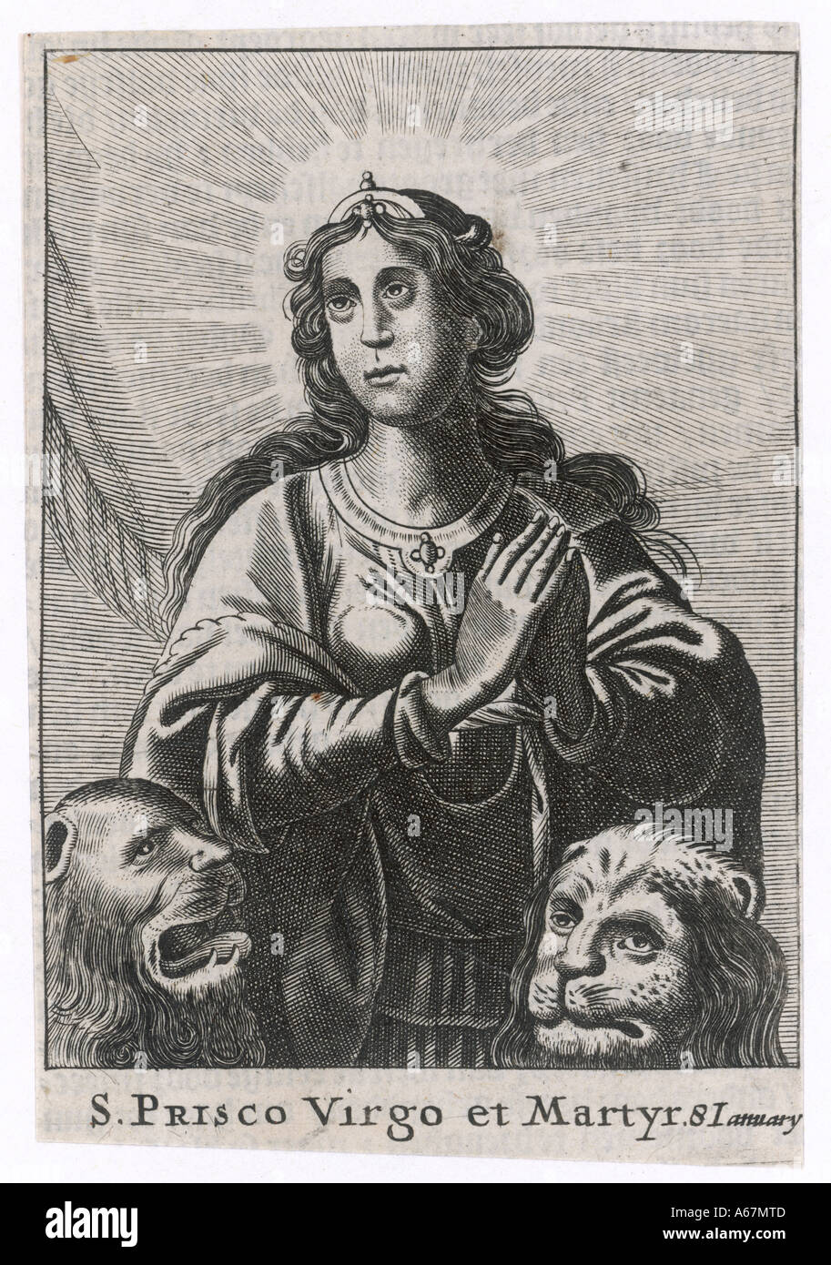 Martyr and virgin hi-res stock photography and images - Alamy