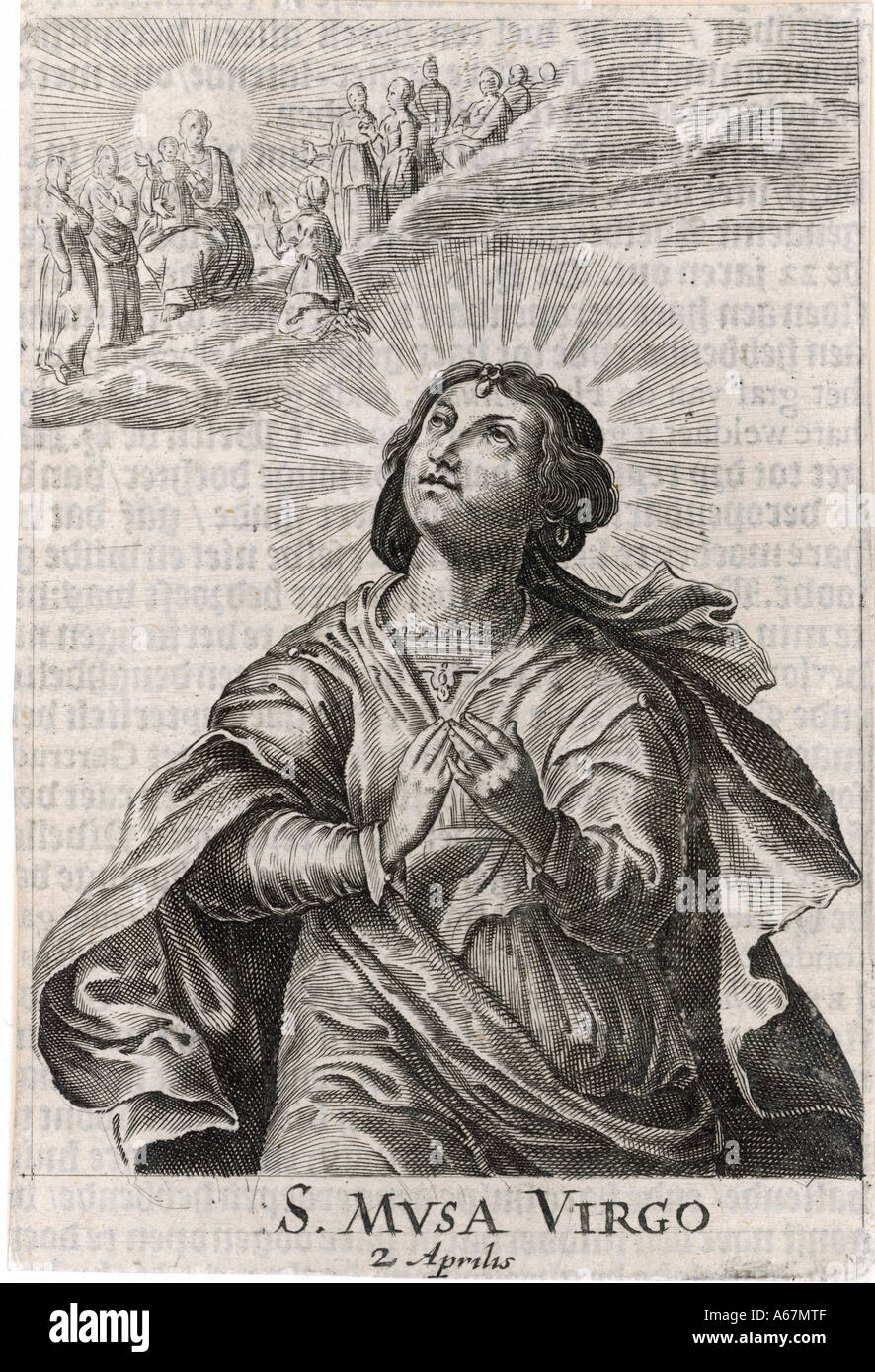 Saint musa seems to have been visionary hi-res stock photography and ...