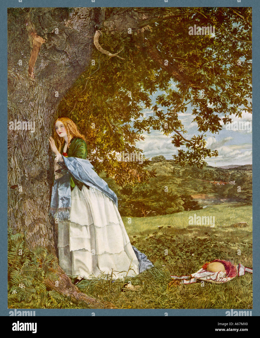 Talking To A Tree Stock Photo - Alamy