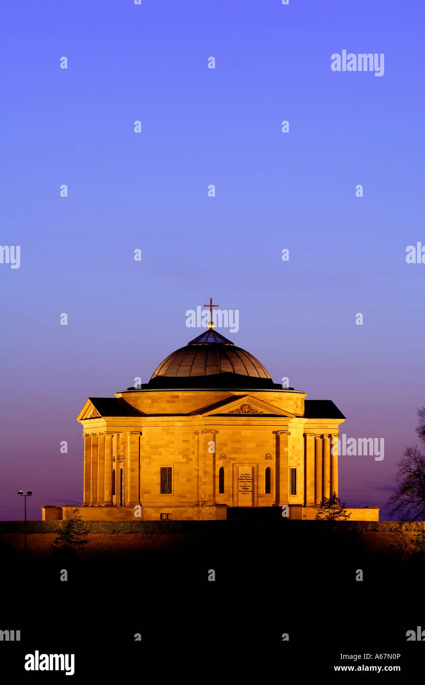 Rotenberg mausoleum stuttgart baden wuerttemberg germany hi-res stock ...