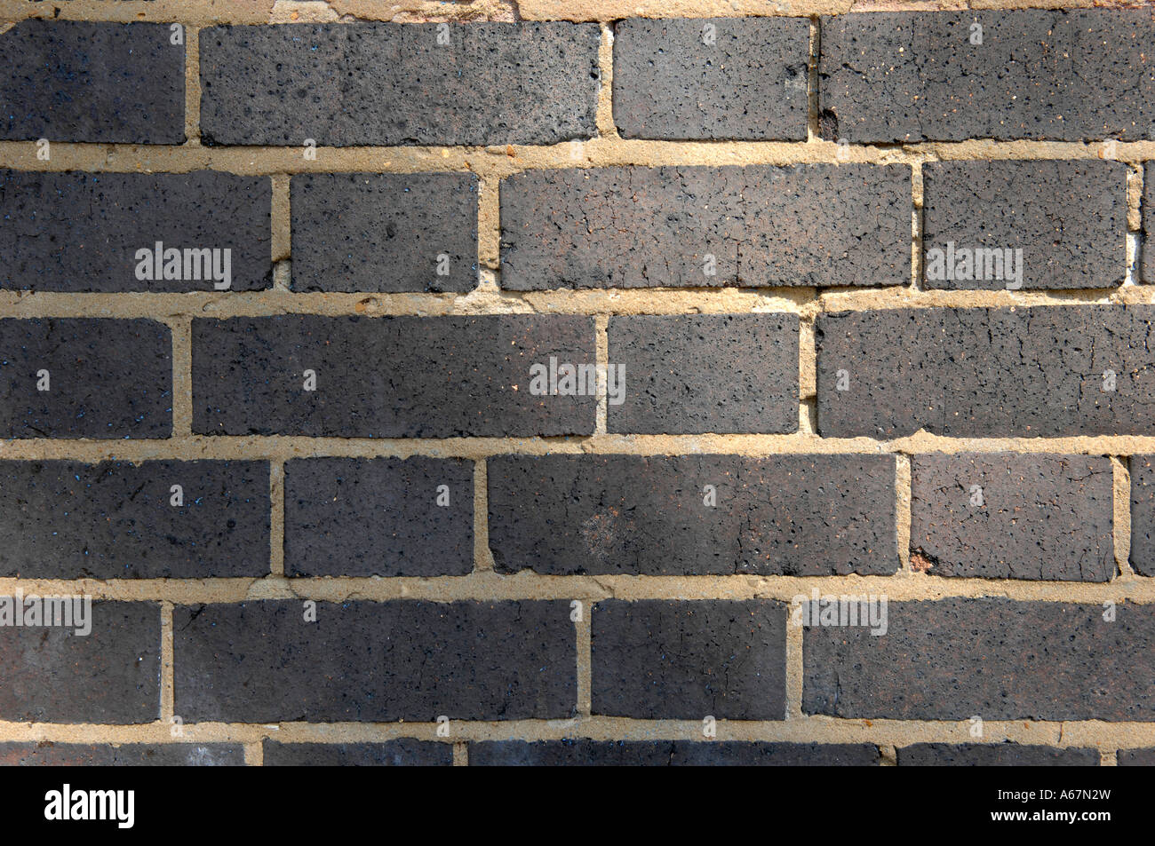 Abstract Black Brick Wall Stock Photo - Alamy