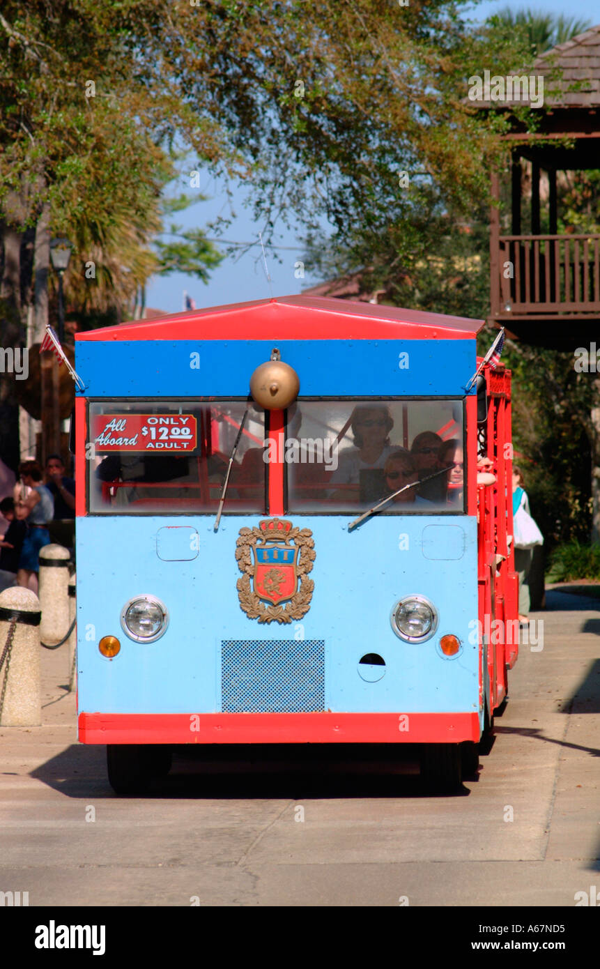 trolly Saint Augustine Florida Travel landmarks history historical ...