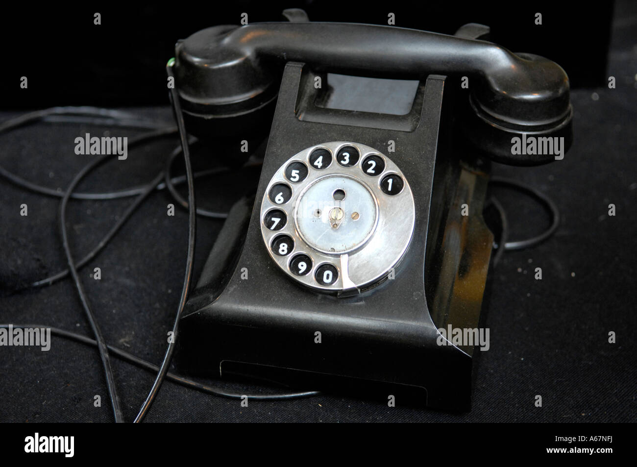 Old Tradition Telephone Stock Photo - Alamy