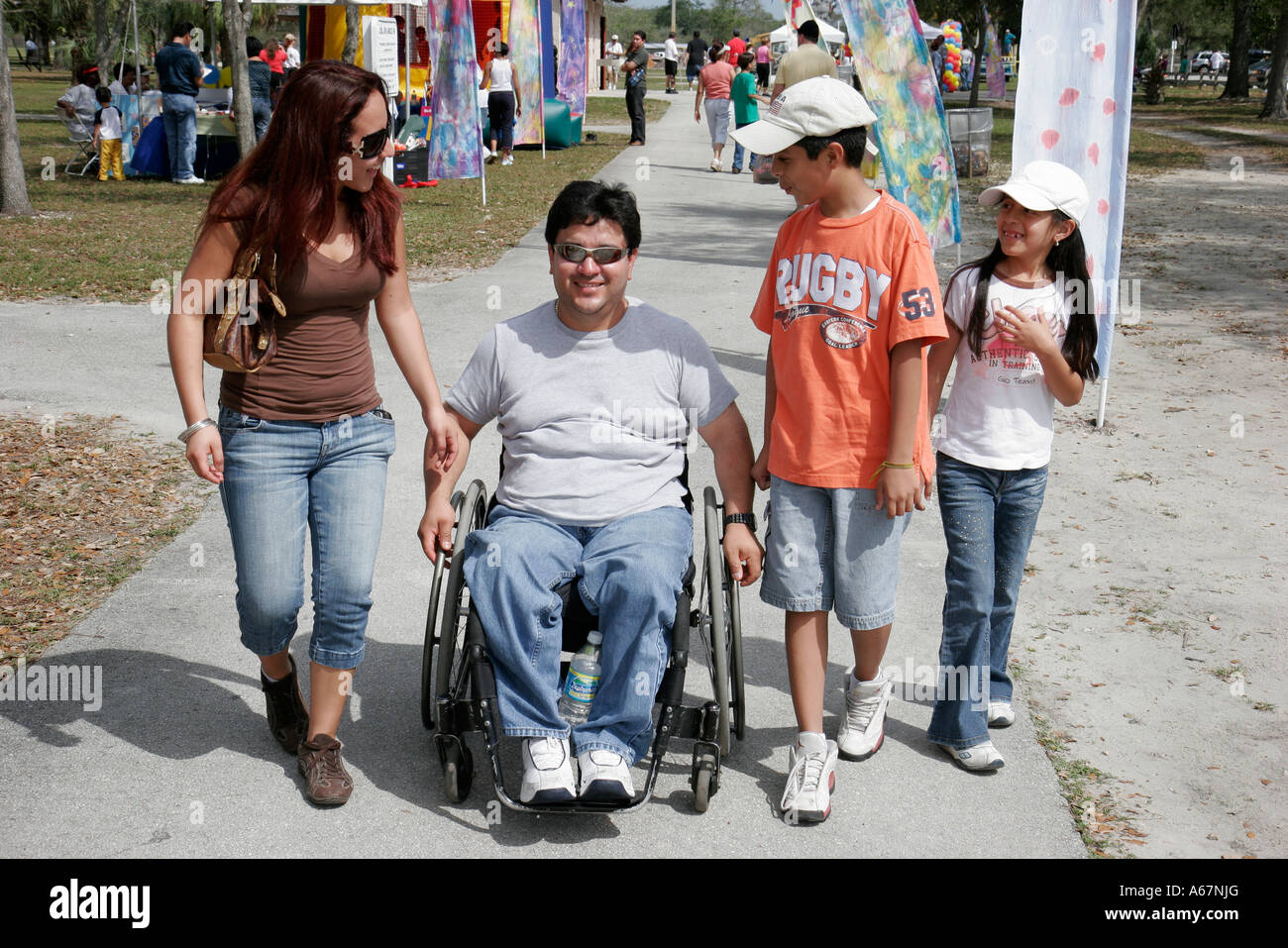 Fair disabled children activities hi-res stock photography and images ...