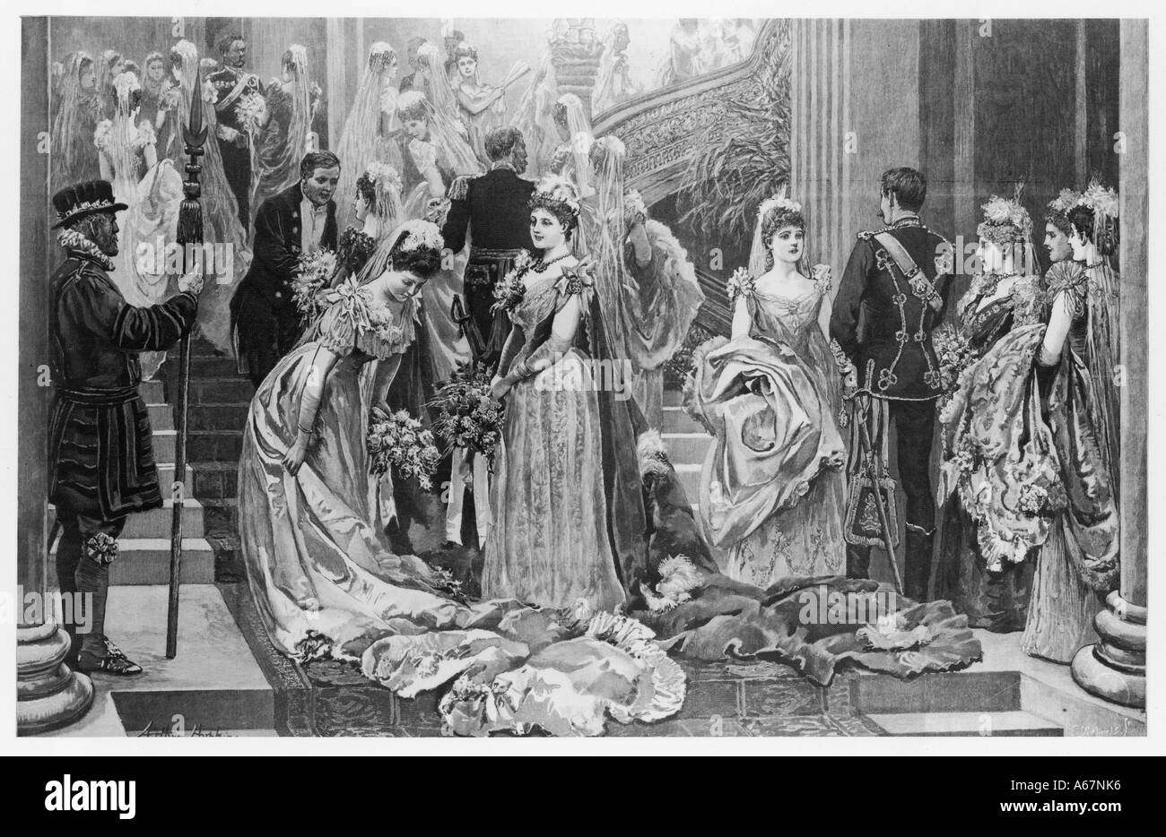 Drawing Room 1892 Stock Photo - Alamy