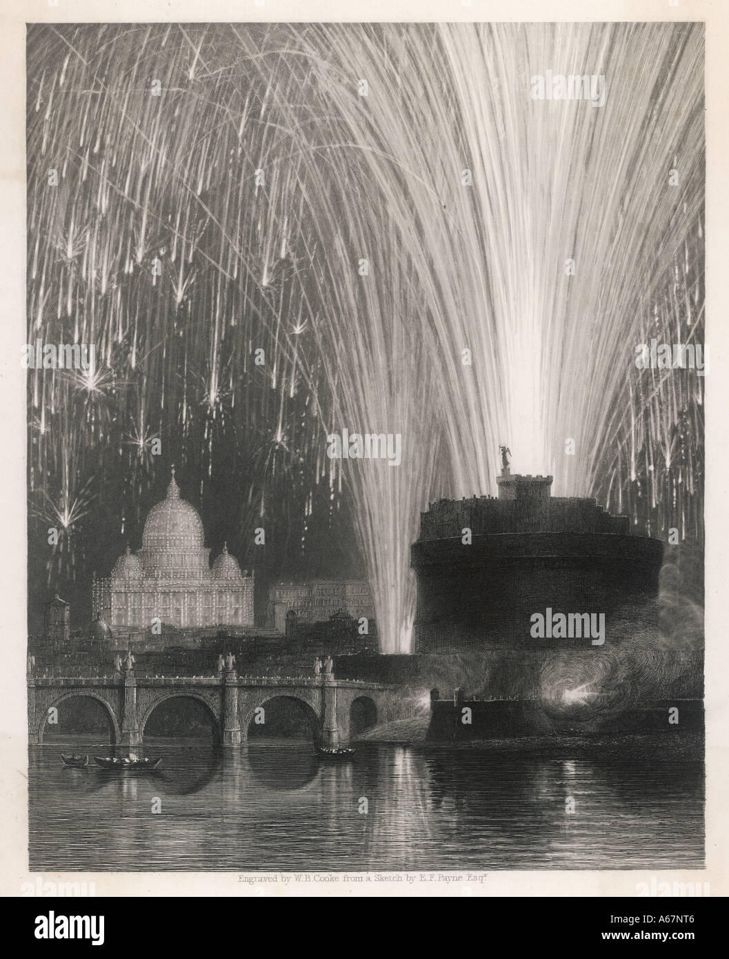 Firework cascade hi-res stock photography and images - Alamy