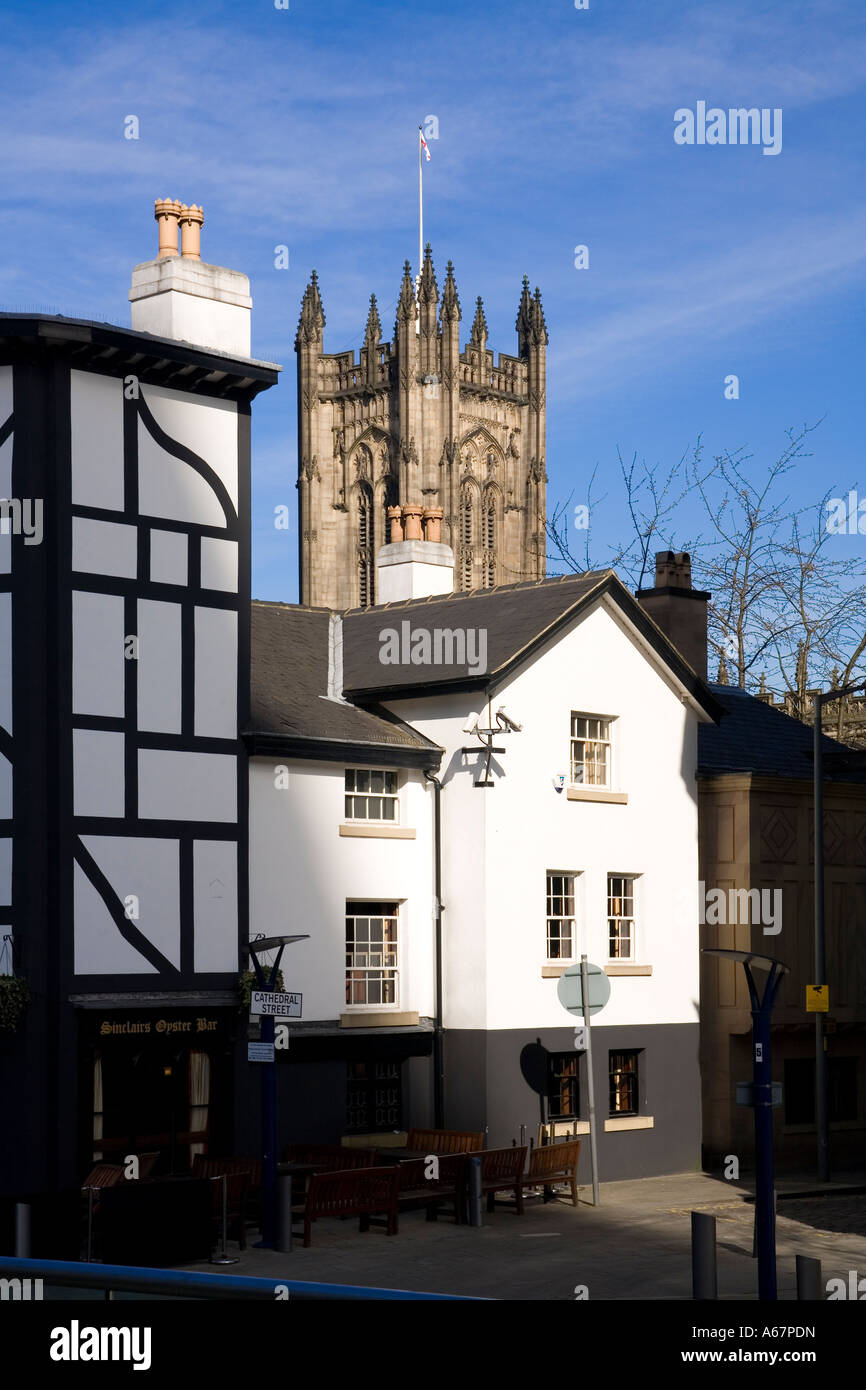 Manchester medieval quarter hi-res stock photography and images - Alamy