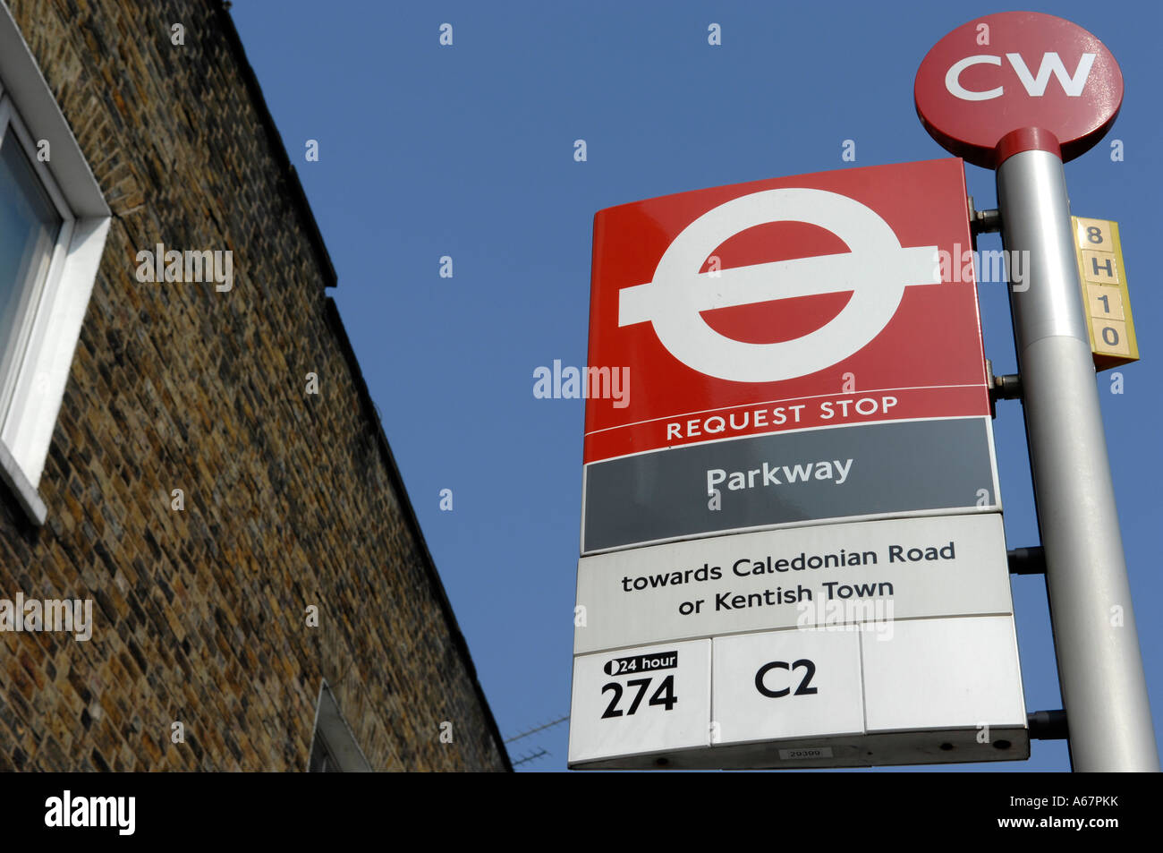 Camden bus stop camden bus stop travel hi-res stock photography and ...