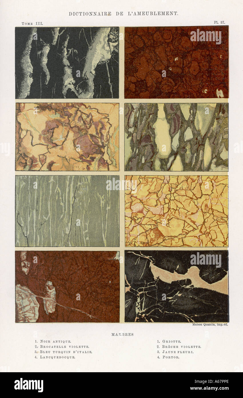 Types of marble hi-res stock photography and images - Alamy