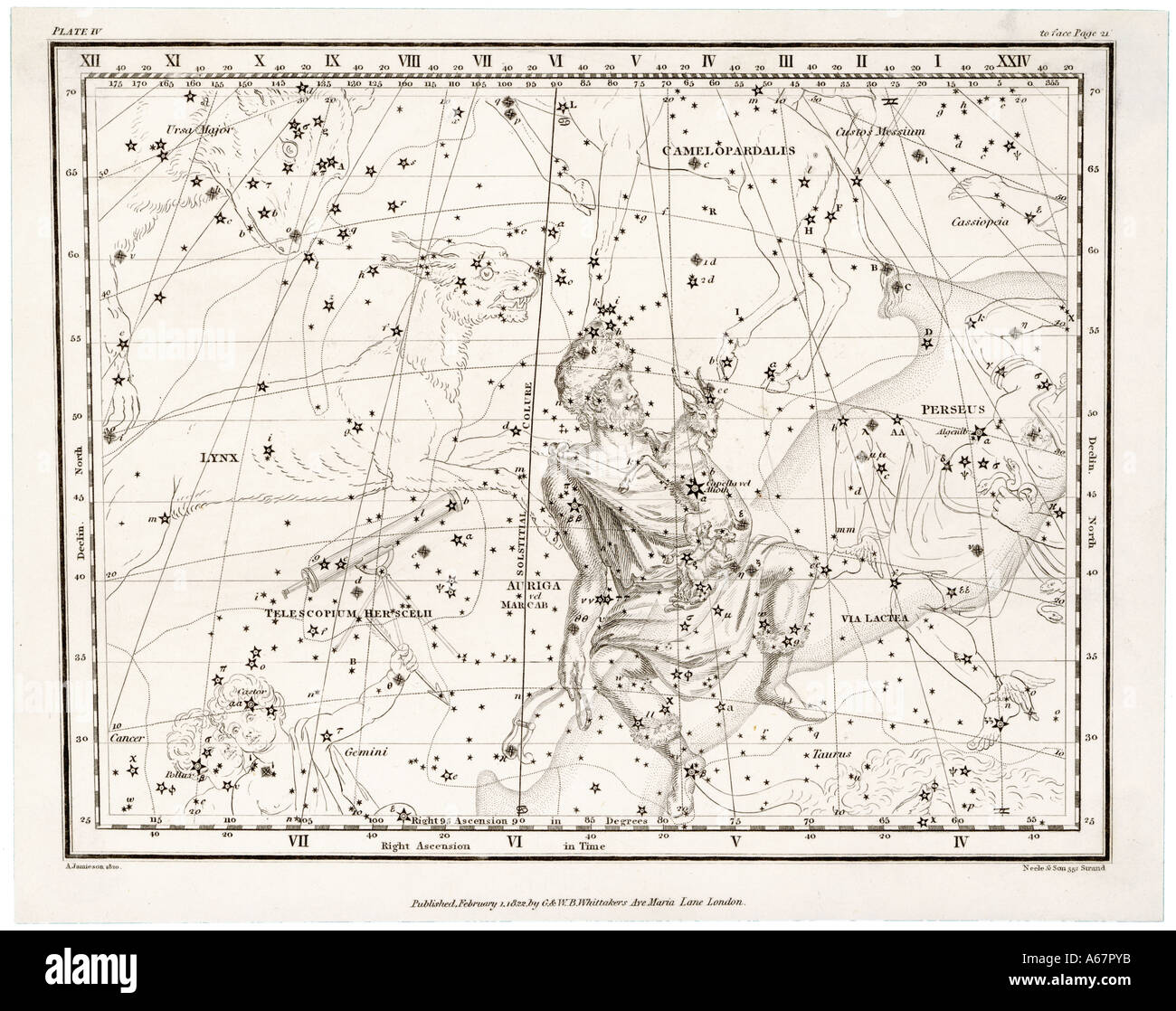 Star constellation maps hi-res stock photography and images - Alamy