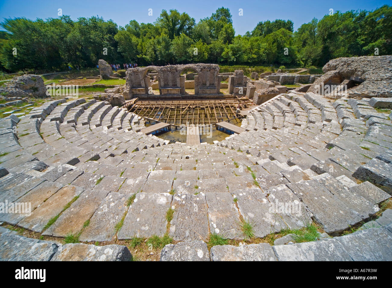 Roman amphitheatre butrint albania hi-res stock photography and images ...