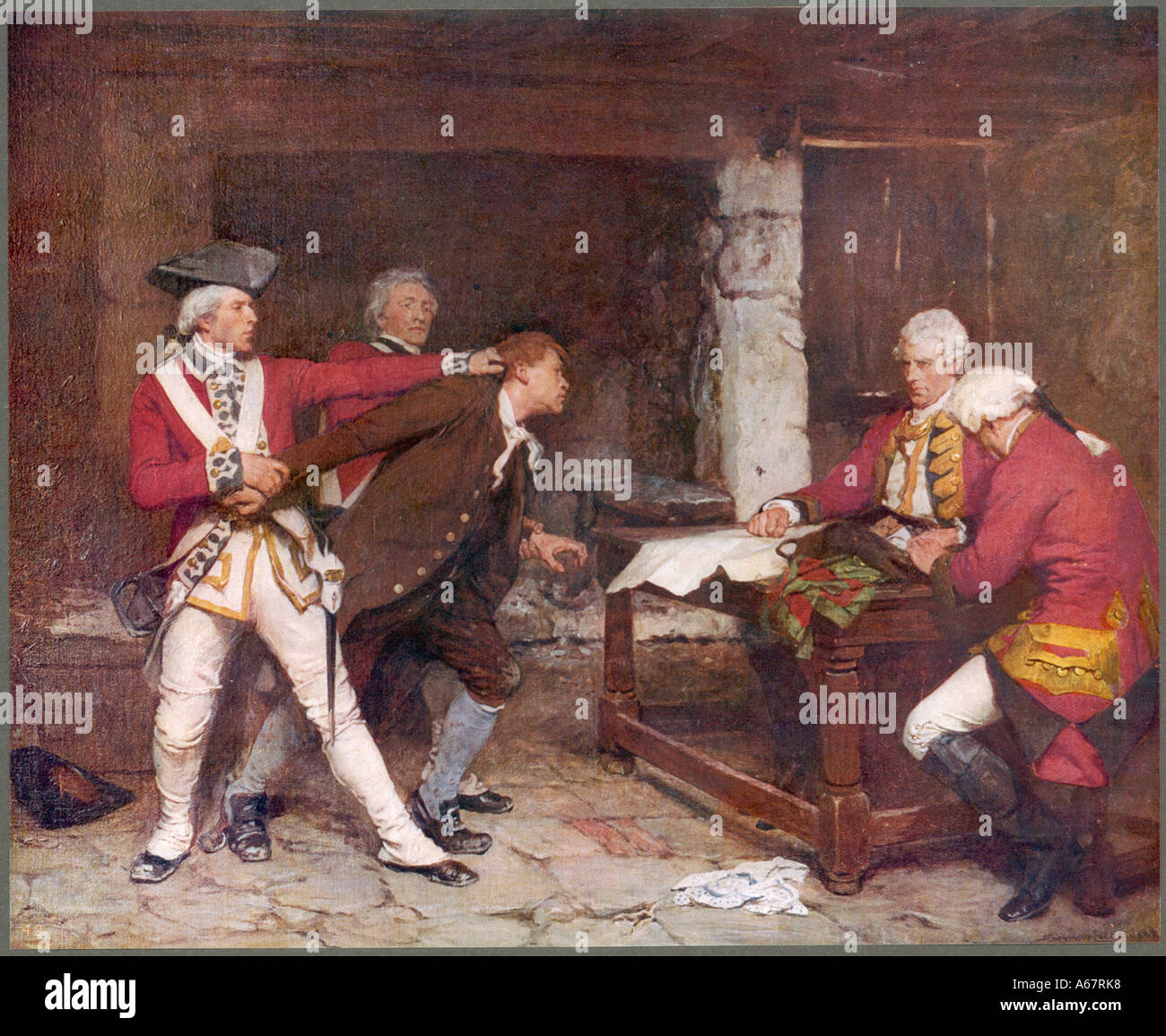 A Spy Is Captured Stock Photo - Alamy