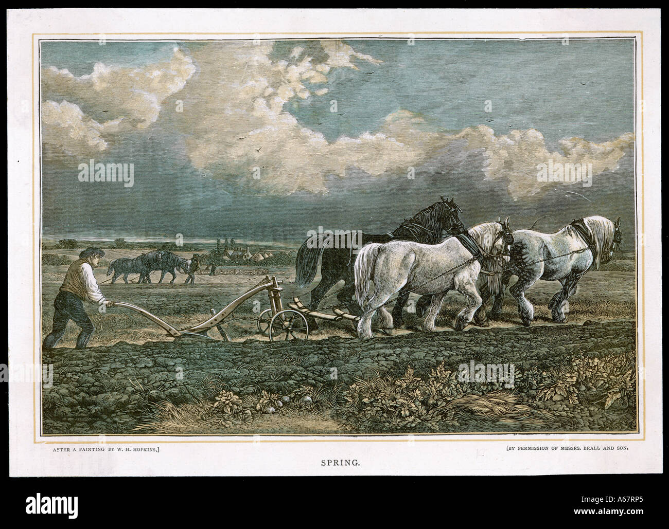 Hopkins Seasons Spring Stock Photo - Alamy