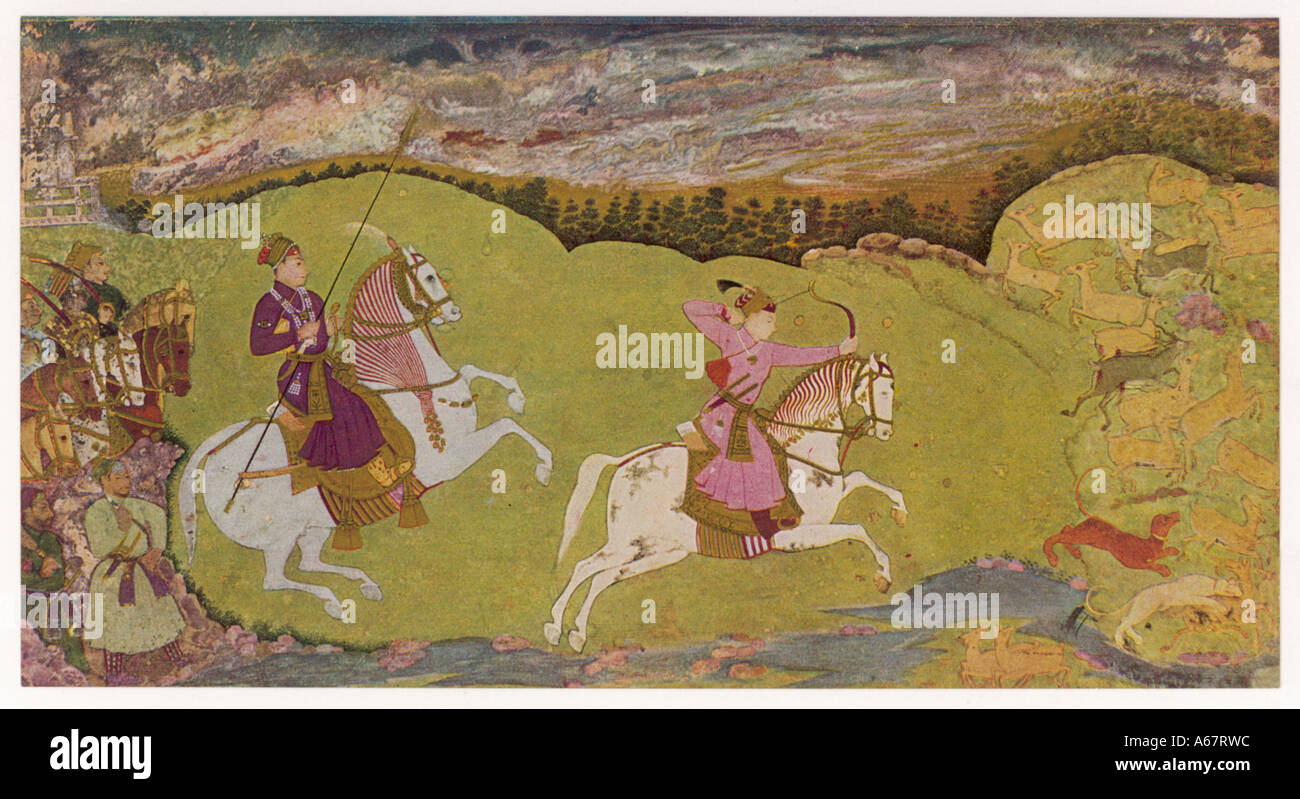 Indian hunters hi-res stock photography and images - Alamy