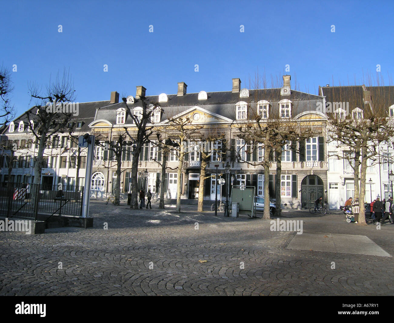 Main square Vrijthof Maastricht Netherlands Holland Stock Photo - Alamy