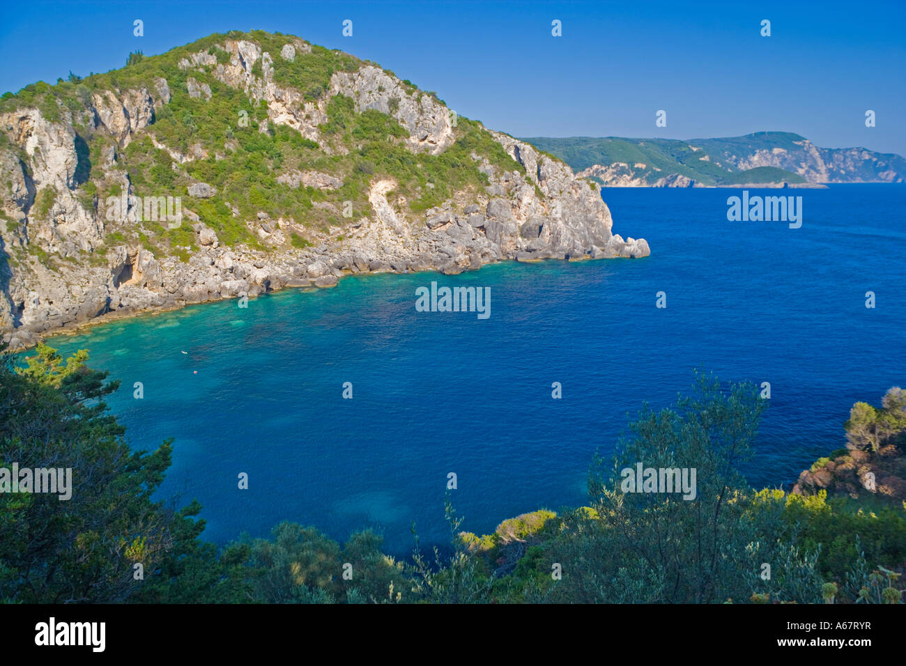Greece corfu liapades hi-res stock photography and images - Alamy
