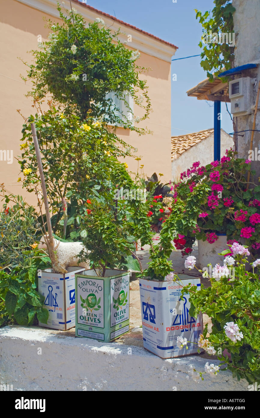 Afionas Corfu Island Greece JMH2670 Stock Photo - Alamy