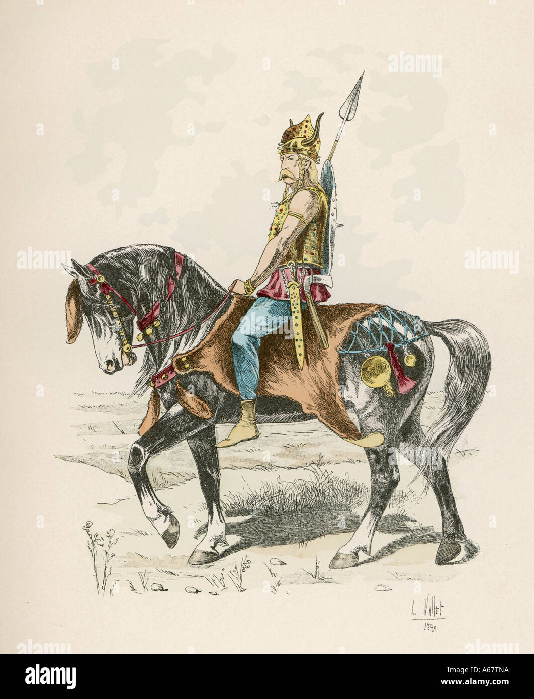 Ancient gaul horse hi-res stock photography and images - Alamy