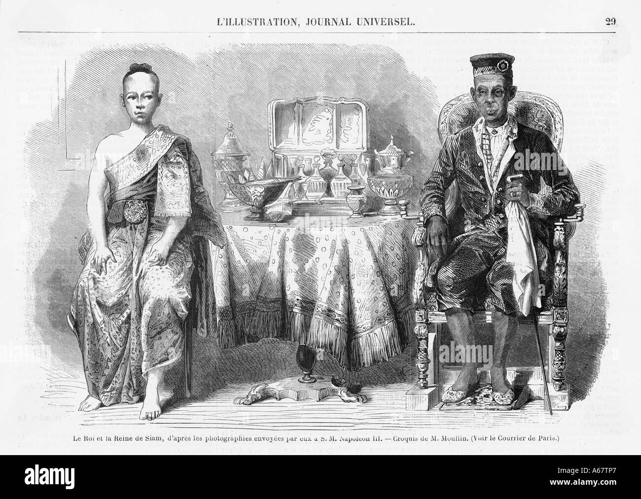 King mongkut of siam hi-res stock photography and images - Alamy