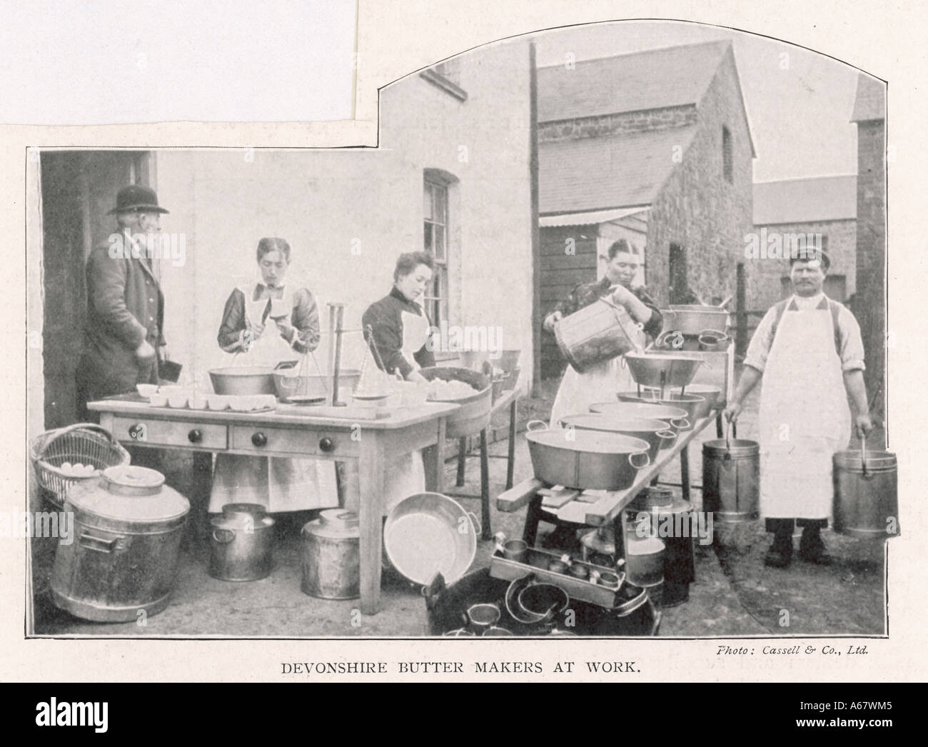 Devonshire butter hi-res stock photography and images - Alamy