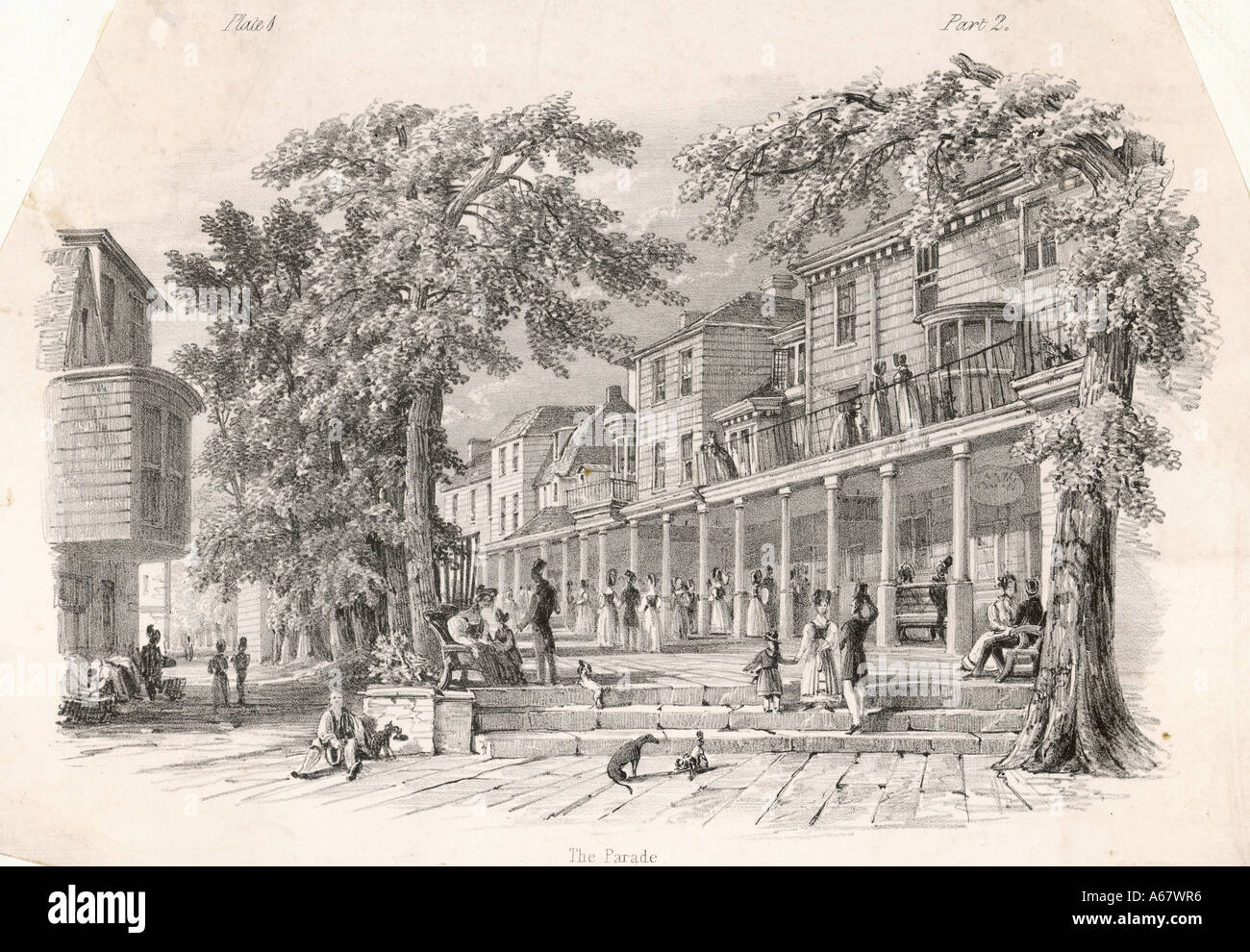 Pantiles historical hi-res stock photography and images - Alamy