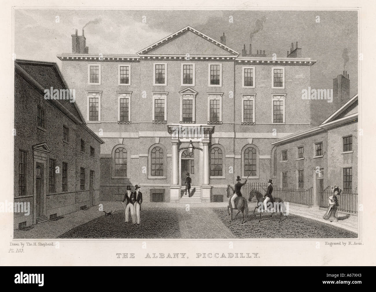 The Albany London Stock Photo - Alamy