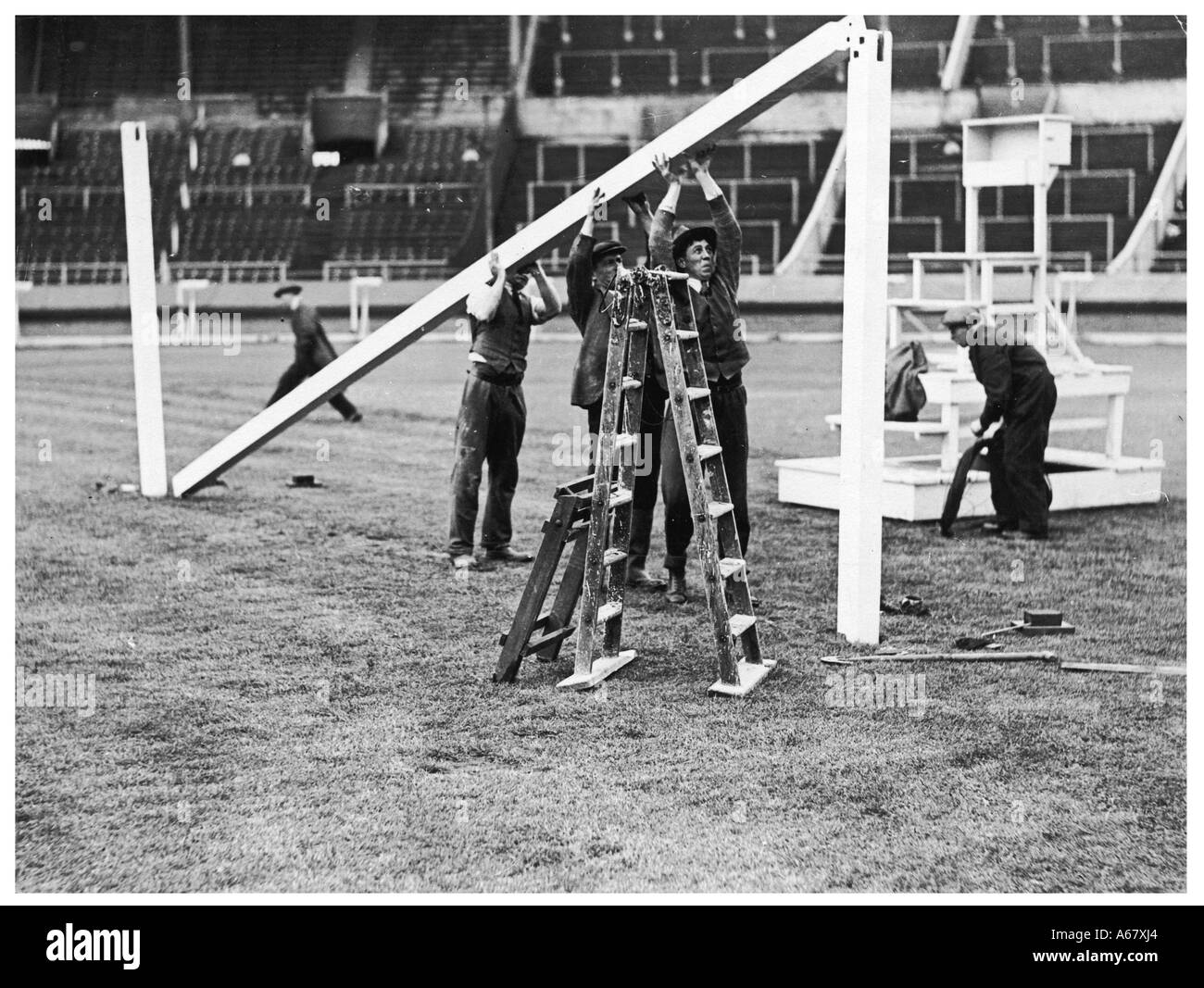 The fa wembley Black and White Stock Photos & Images - Alamy