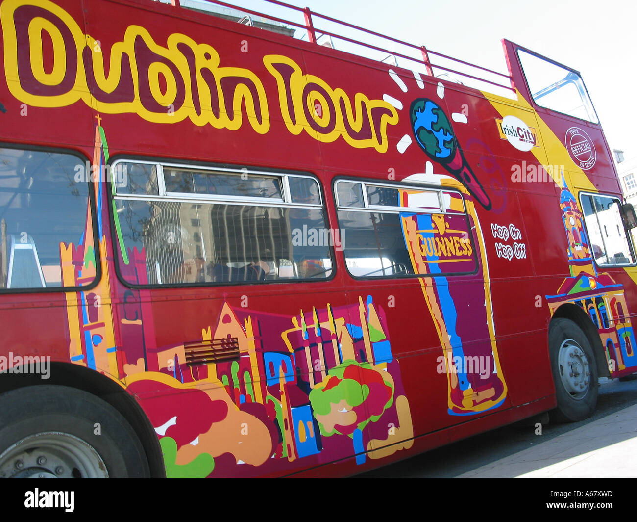 Sight seeing bus close up hi-res stock photography and images - Alamy