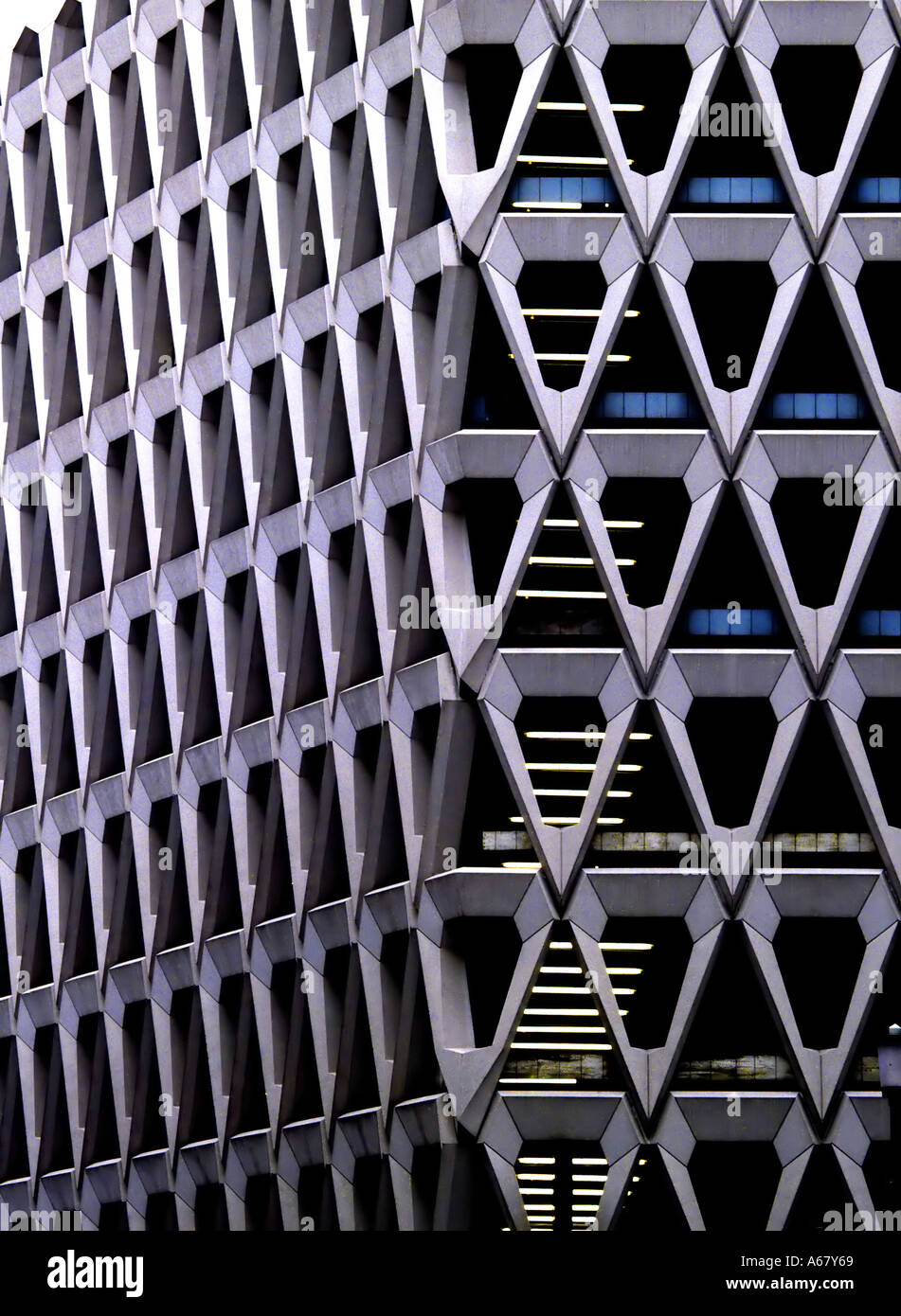 car park honeycomb abstract Stock Photo - Alamy