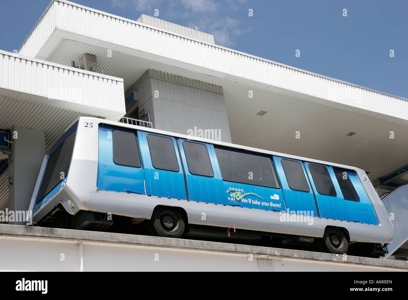 Miami Florida,Omni Station,Metromover,free commuter rail,FL070331111 ...