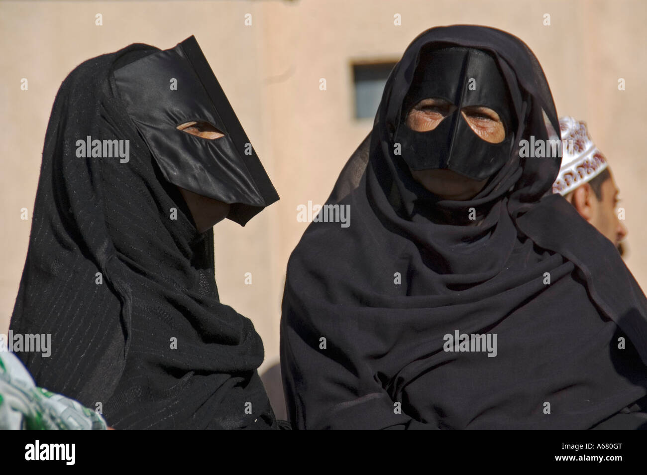 Oman nizwa black mask hi-res stock photography and images - Alamy