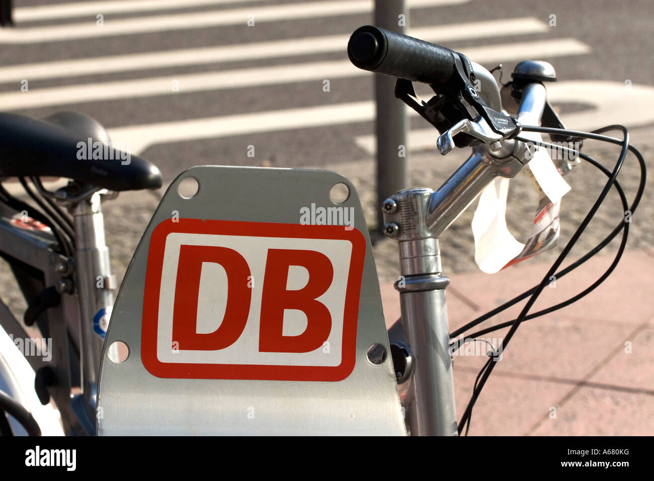Bicycles of Deutsche Bahn Stock Photo - Alamy