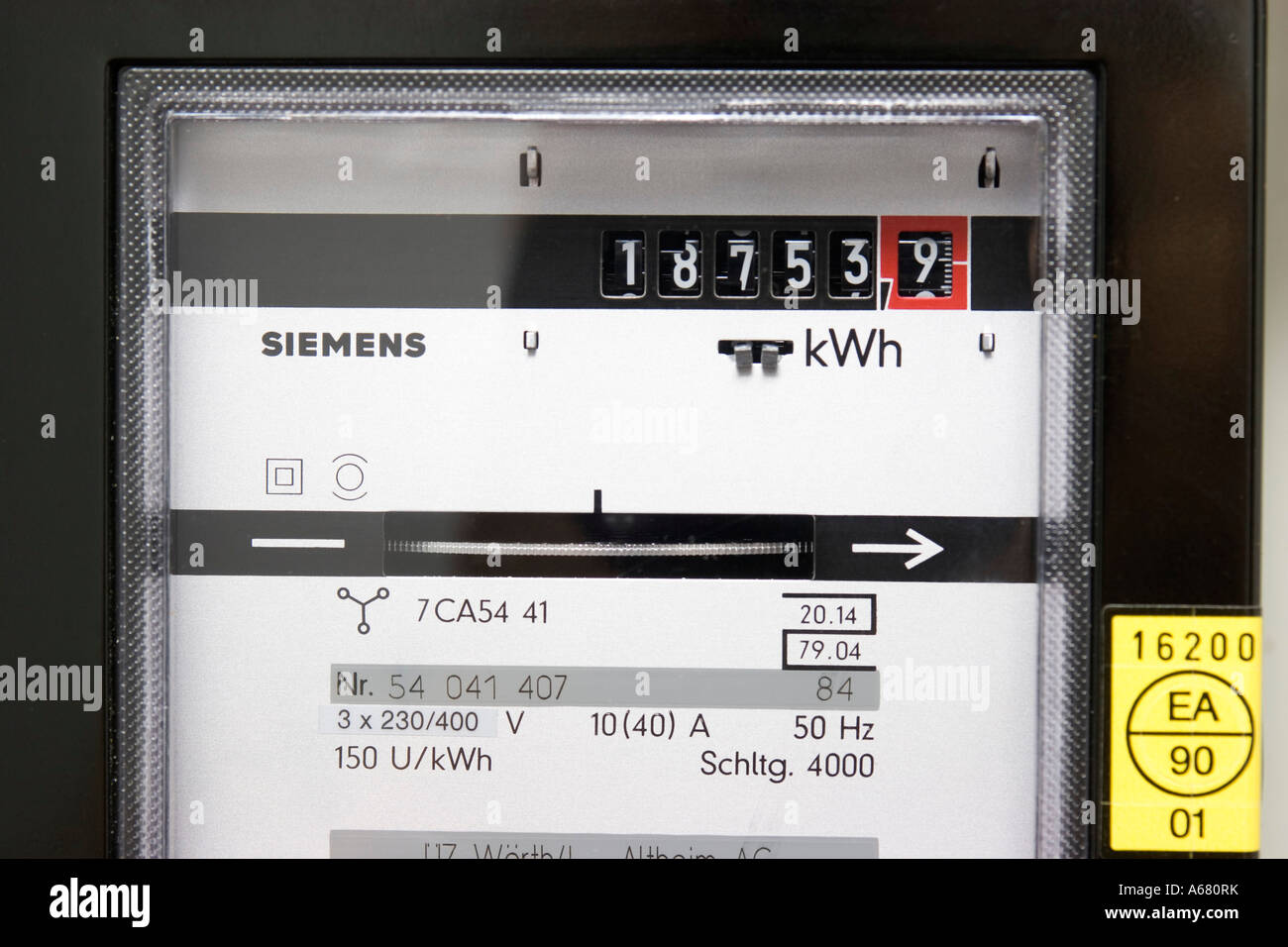Waste meter hi-res stock photography and images - Alamy